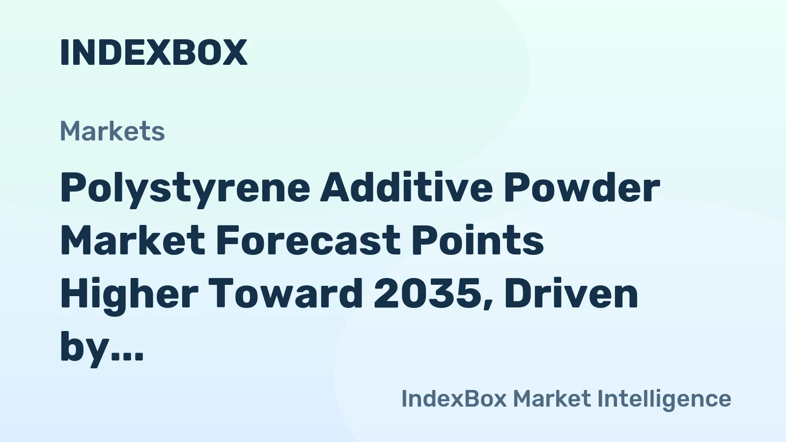 Polystyrene Additive Powder Market Forecast Points Higher Toward 2035, Driven by Polymer Compounding Demand