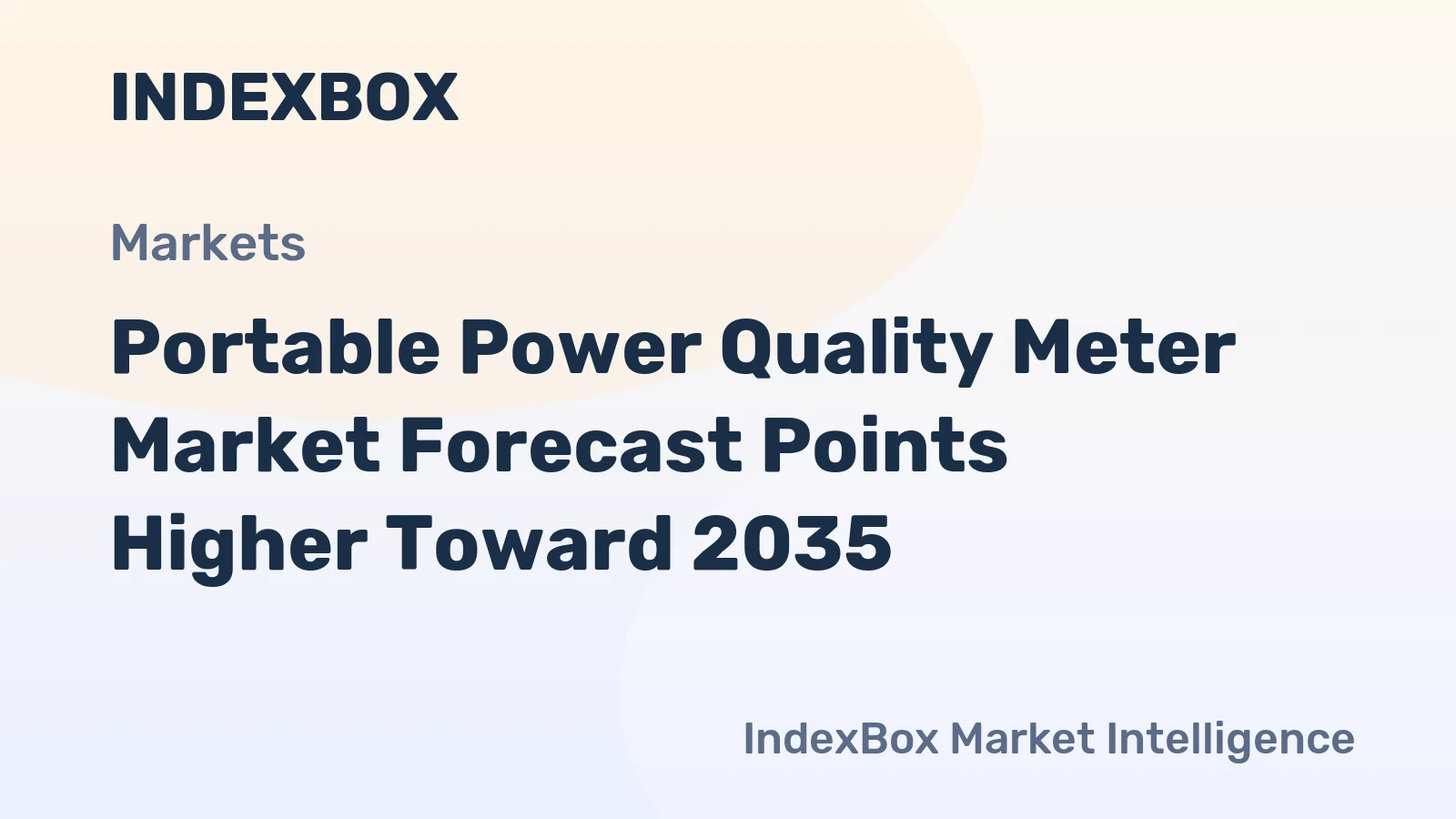 Portable Power Quality Meter Market Forecast Points Higher Toward 2035, Driven by Grid Modernization and Renewable Integration