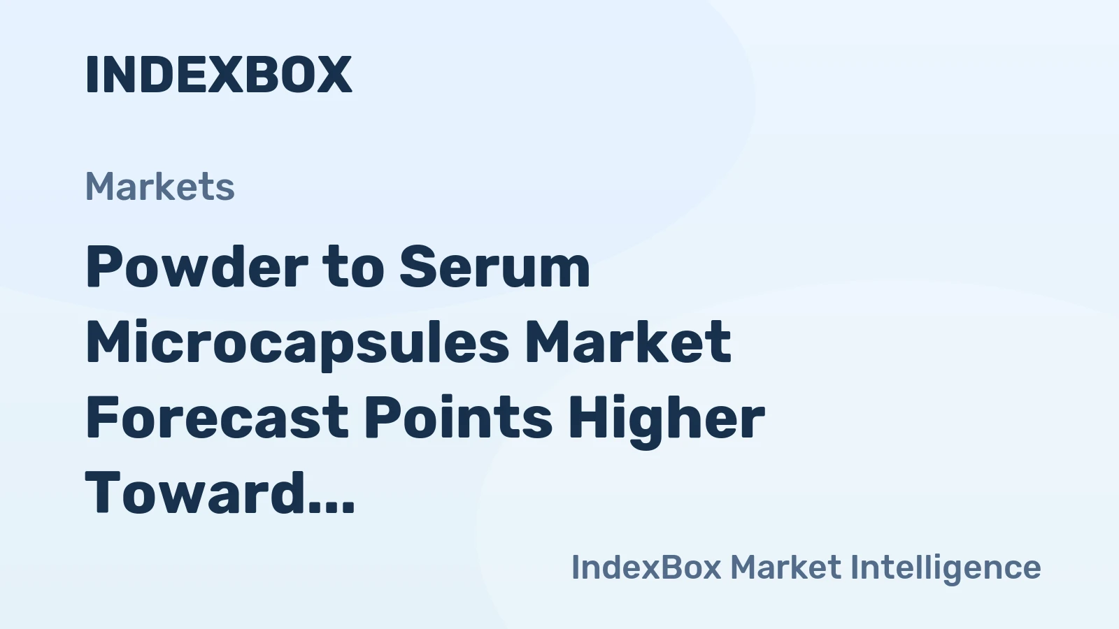 Powder to Serum Microcapsules Market Forecast Points Higher Toward 2035, Driven by Clean Beauty and Stability Demands