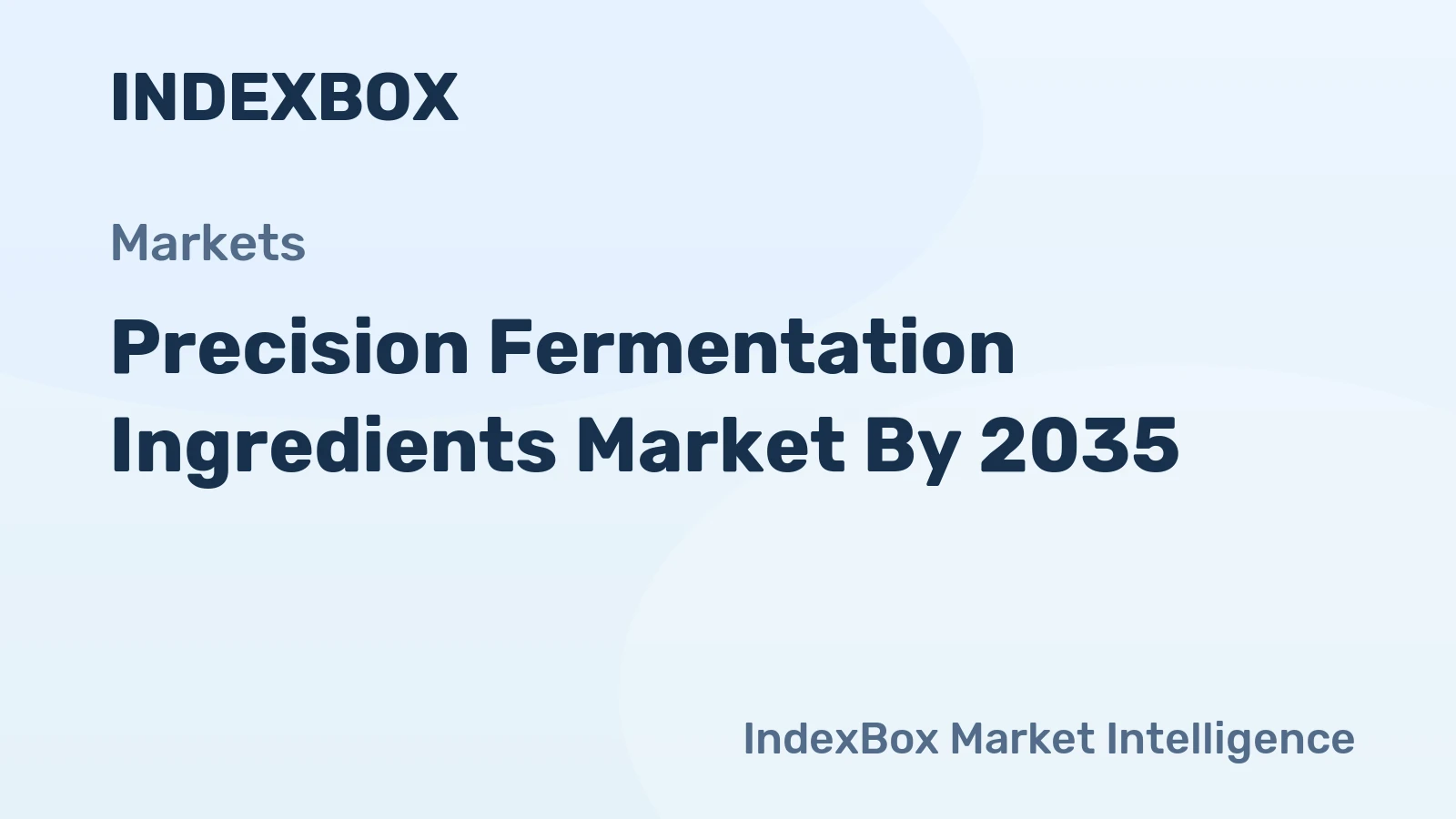 Precision Fermentation Ingredients Market by 2035, Demand to Accelerate on Cost Parity and Infrastructure Expansion