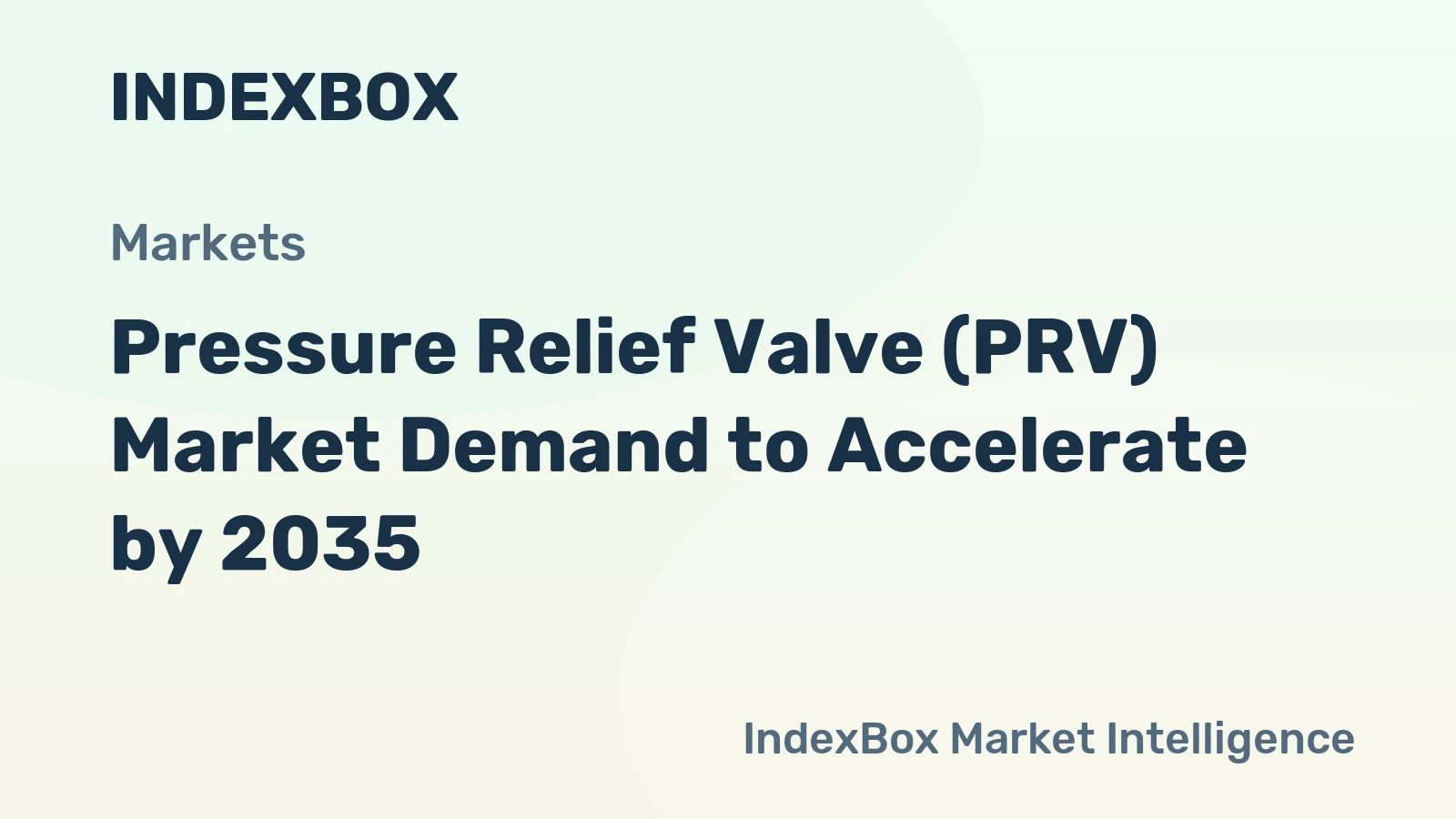 Pressure Relief Valve (PRV) Market Demand to Accelerate by 2035, Driven by Industrial Safety and Energy Transition