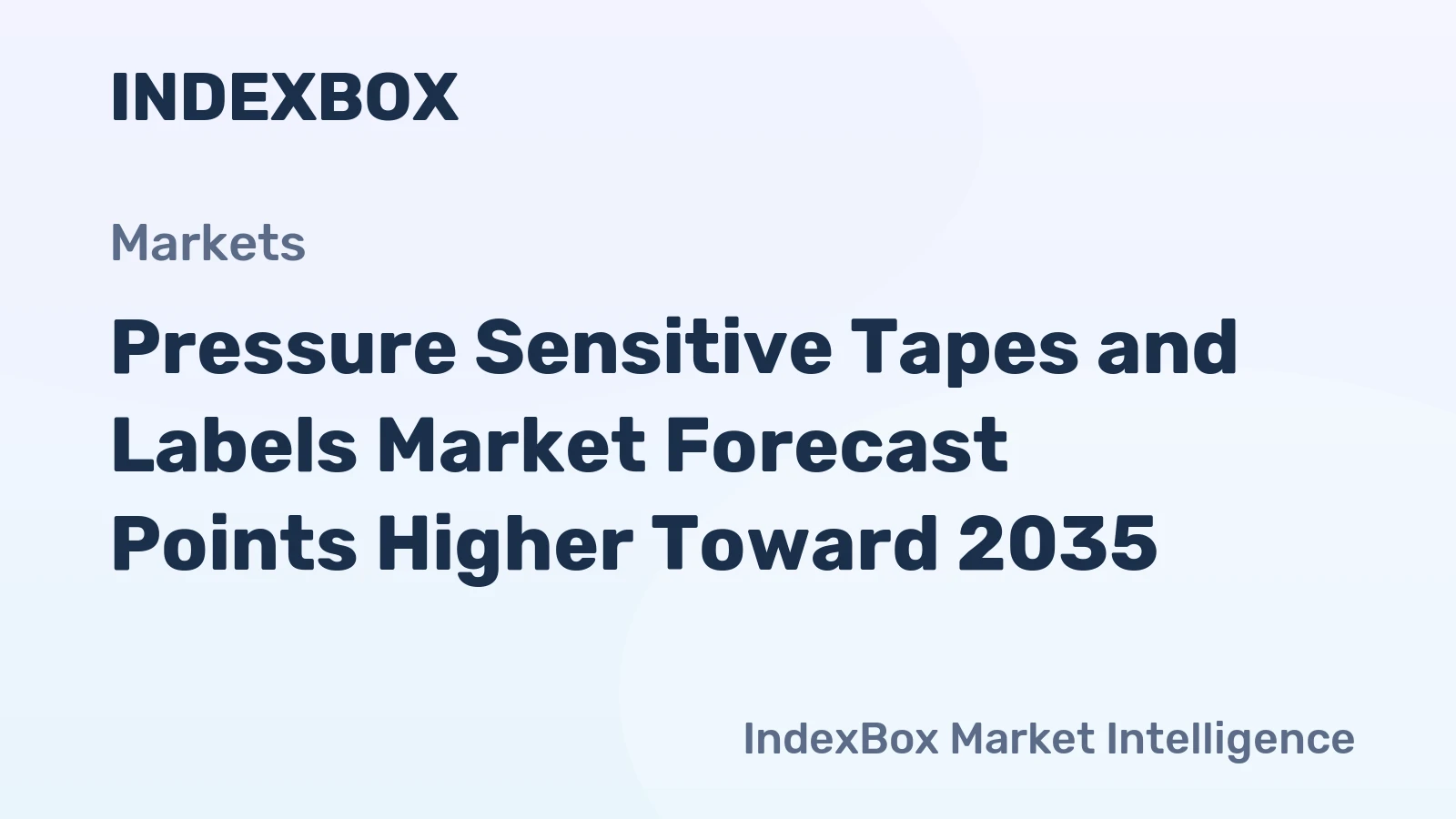Pressure Sensitive Tapes and Labels Market Forecast Points Higher Toward 2035, Driven by E-Commerce and Sustainability Mandates