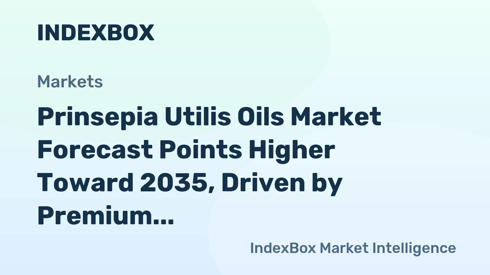 Prinsepia Utilis Oils Market Forecast Points Higher Toward 2035, Driven by Premium Cosmetic Formulation Demand
