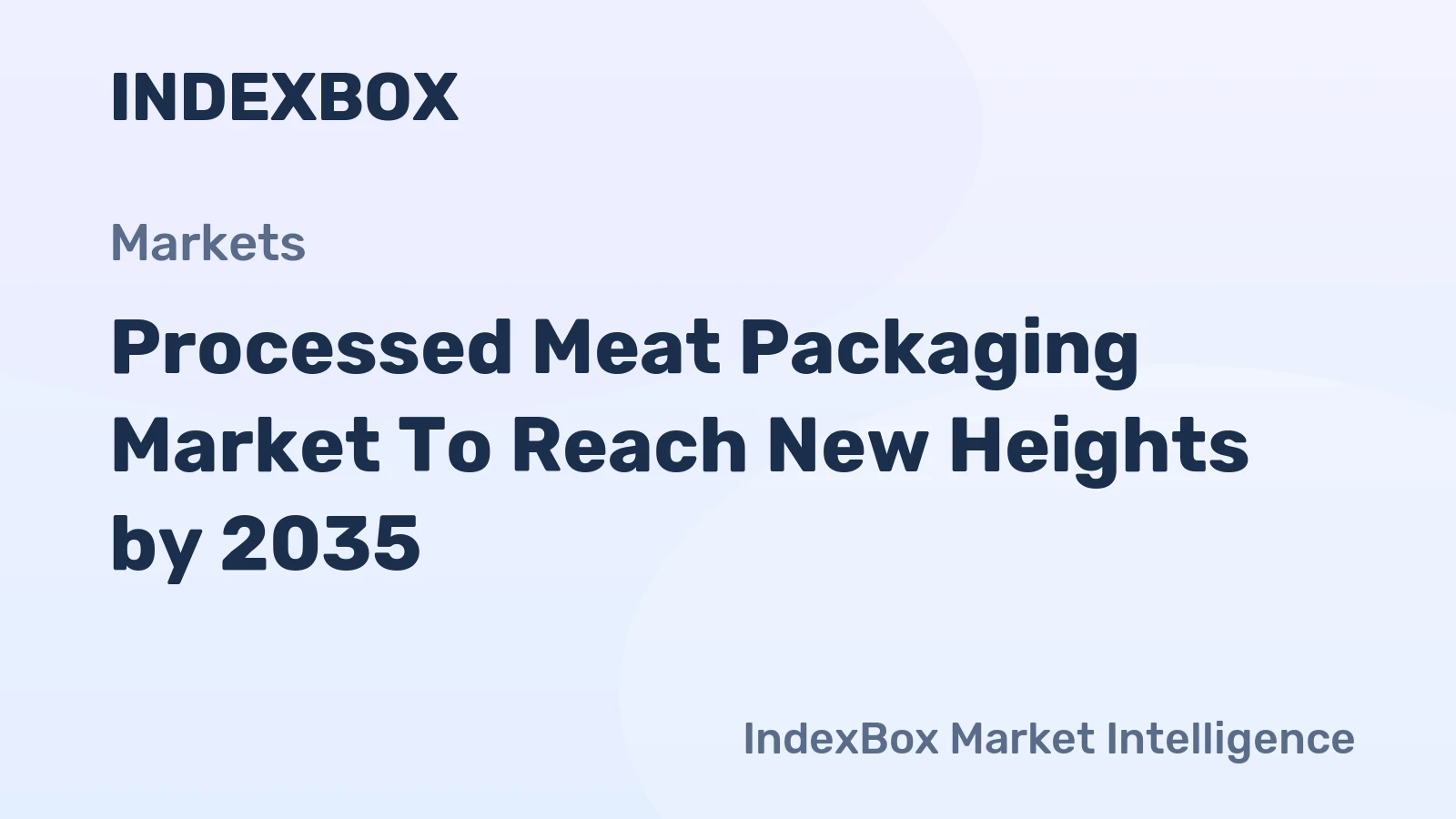 Processed Meat Packaging Market to Reach New Heights by 2035, Driven by Premiumization and Shelf-Life Innovation