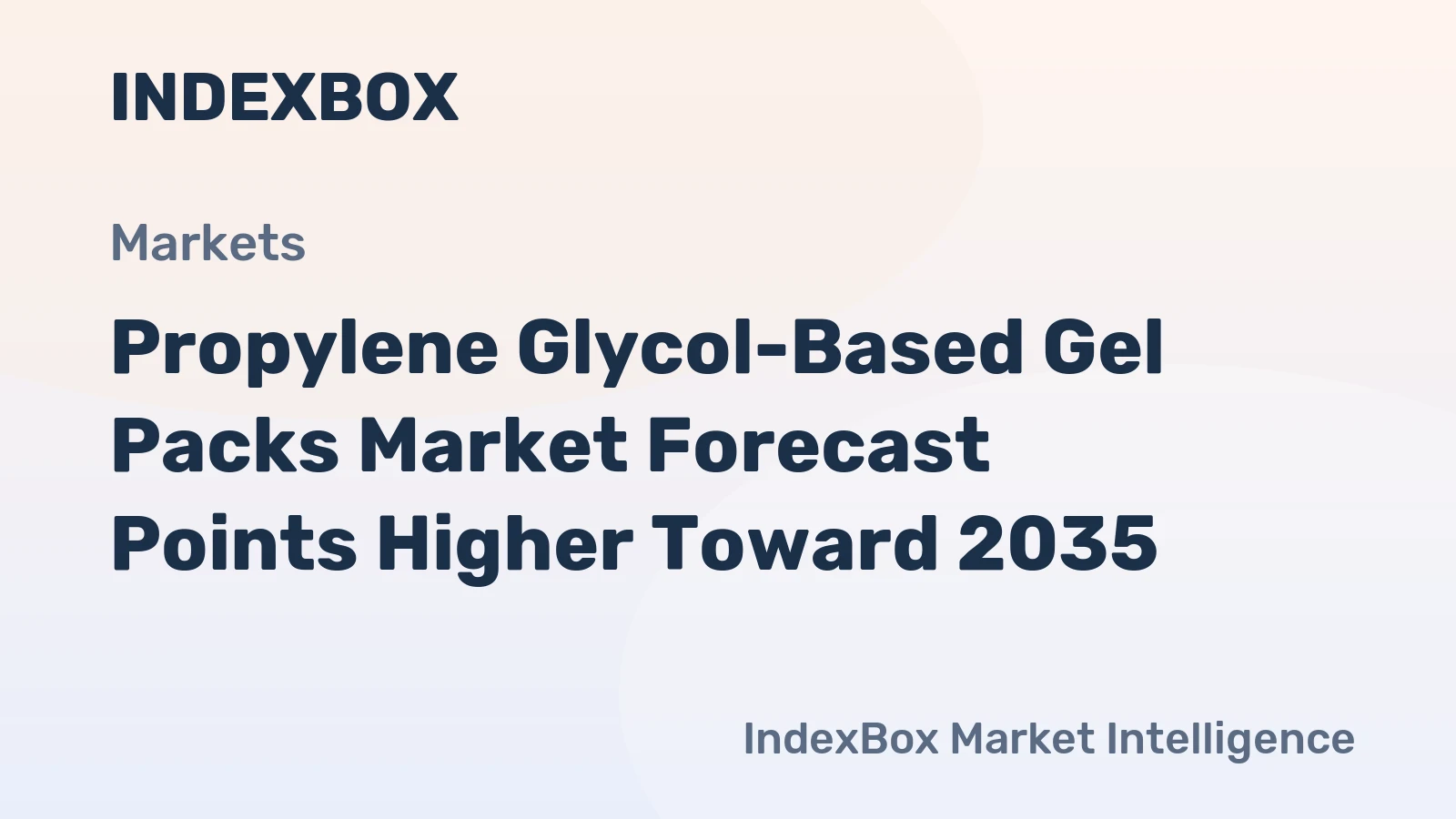 Propylene Glycol-Based Gel Packs Market Forecast Points Higher Toward 2035, Driven by Semiconductor Thermal Management Demand