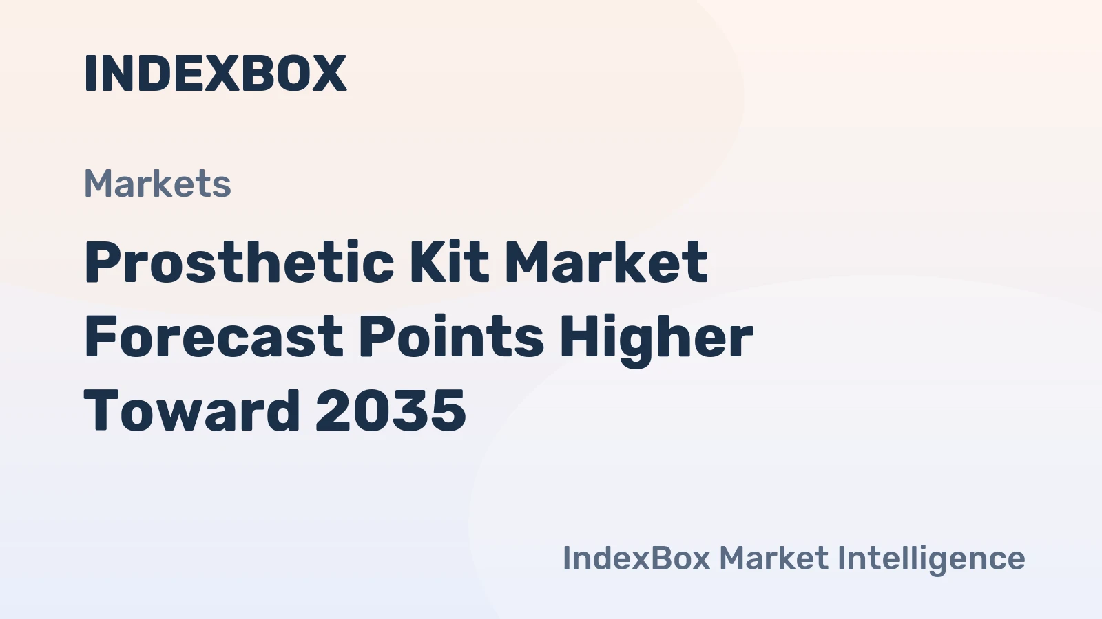 Prosthetic Kit Market Forecast Points Higher Toward 2035, Driven by Aging Demographics and Expanding Clinical Access