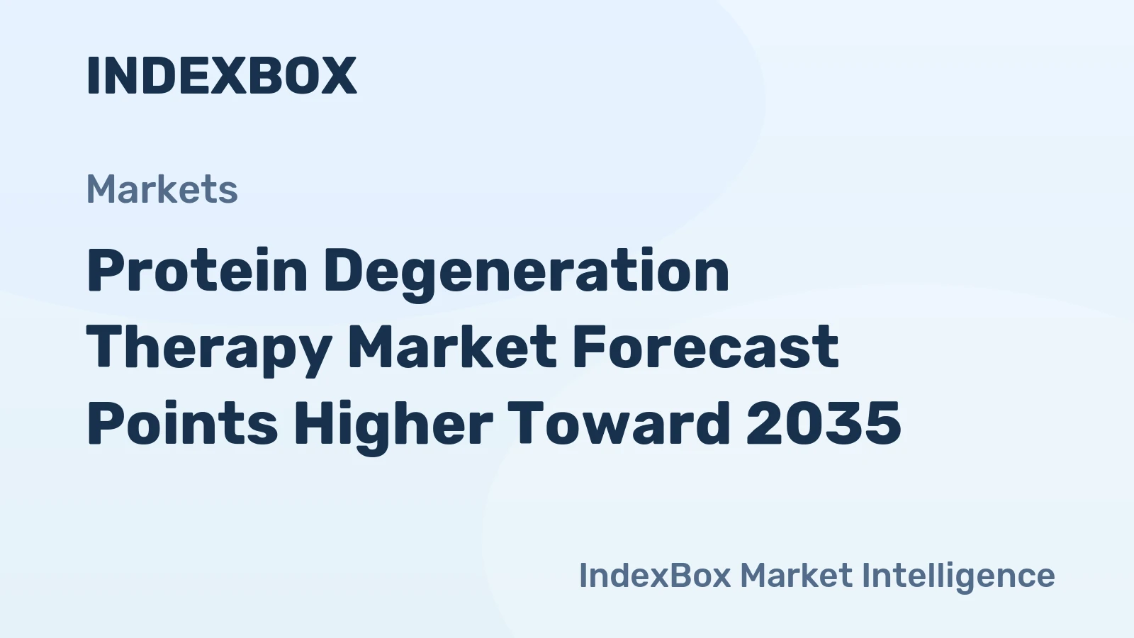 Protein Degeneration Therapy Market Forecast Points Higher Toward 2035, Driven by Clinical Validation and Aging Demographics
