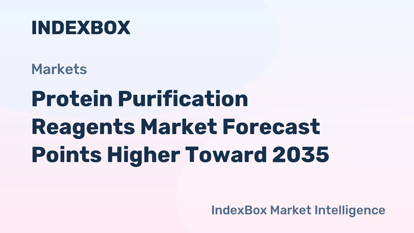 Protein Purification Reagents Market Forecast Points Higher Toward 2035, Driven by Biopharma Capacity Expansion