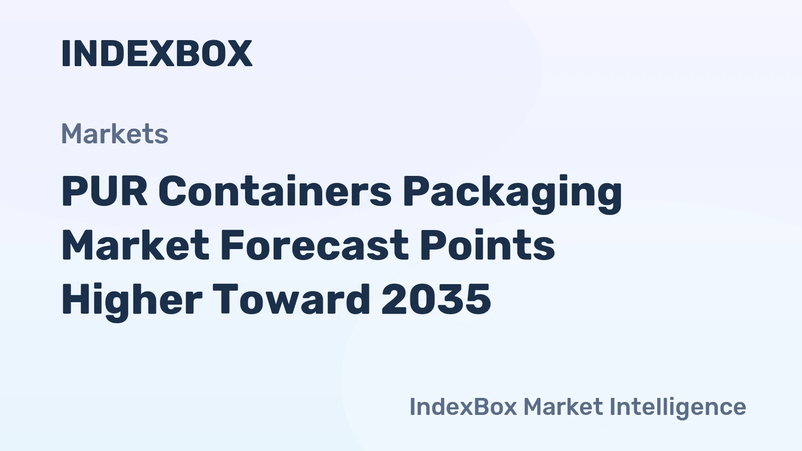 PUR Containers Packaging Market Forecast Points Higher Toward 2035, Driven by E-Commerce and Sustainability Demands