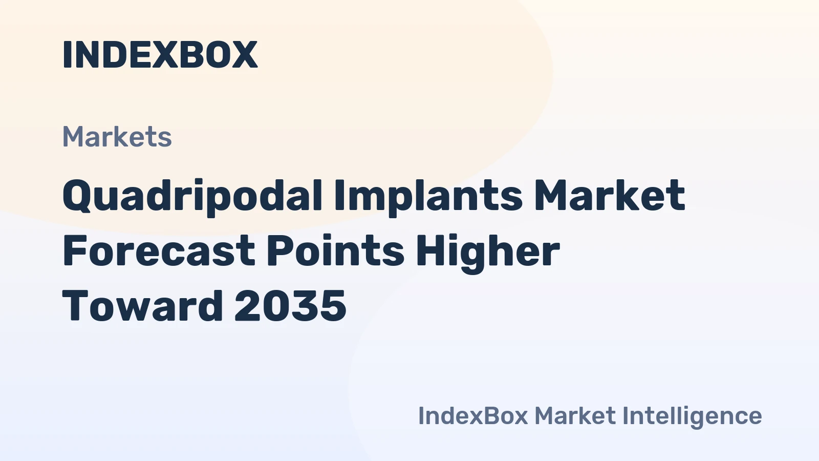 Quadripodal Implants Market Forecast Points Higher Toward 2035, Driven by Aging Population and Rising Spinal Fusion Volumes