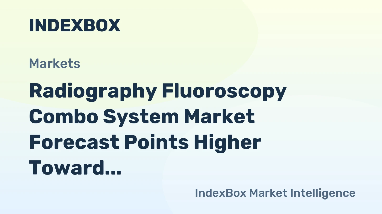 Radiography Fluoroscopy Combo System Market Forecast Points Higher Toward 2035, Driven by Aging Demographics