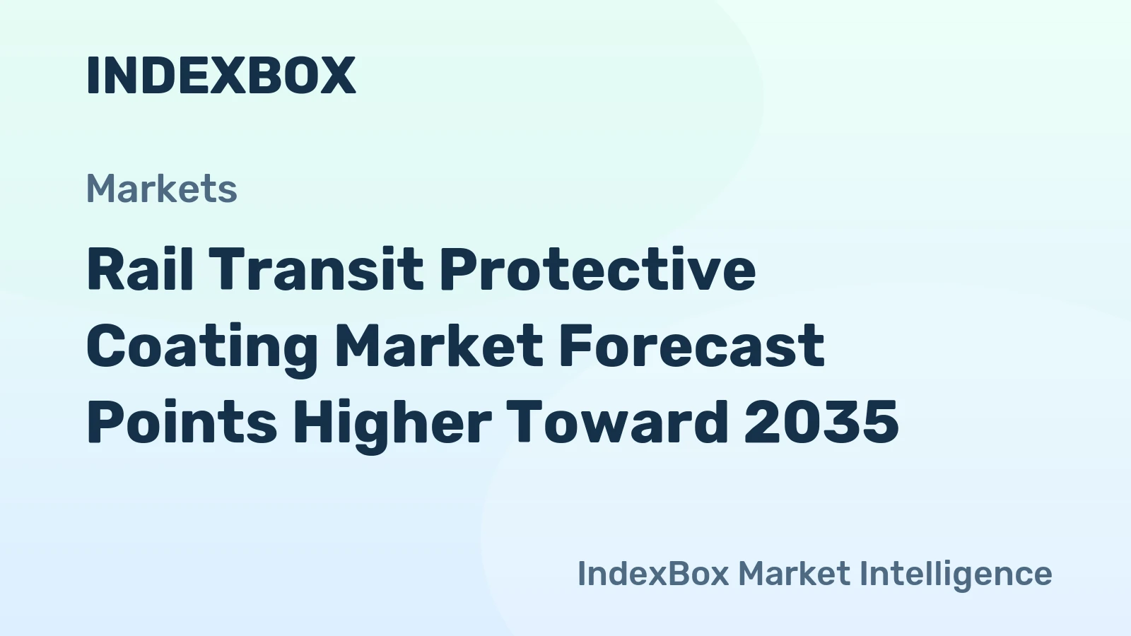 Rail Transit Protective Coating Market Forecast Points Higher Toward 2035, Driven by Urban Rail Expansion and Refurbishment Cycles