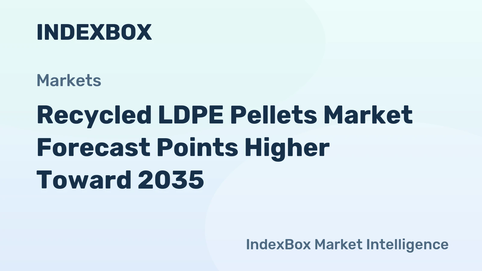 Recycled LDPE Pellets Market Forecast Points Higher Toward 2035, Driven by Regulatory Recycled Content Mandates
