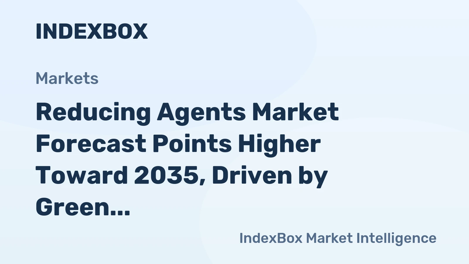 Reducing Agents Market Forecast Points Higher Toward 2035, Driven by Green Steel and Water Treatment Demand