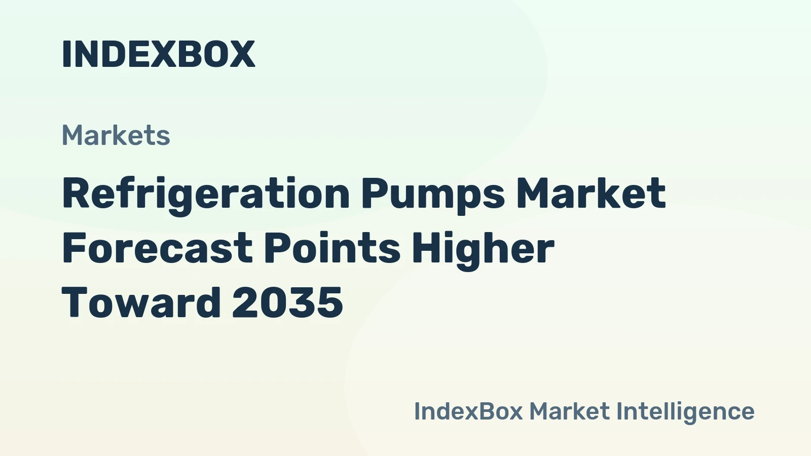 Refrigeration Pumps Market Forecast Points Higher Toward 2035, Driven by Cold Chain Modernization and Energy Efficiency Mandates