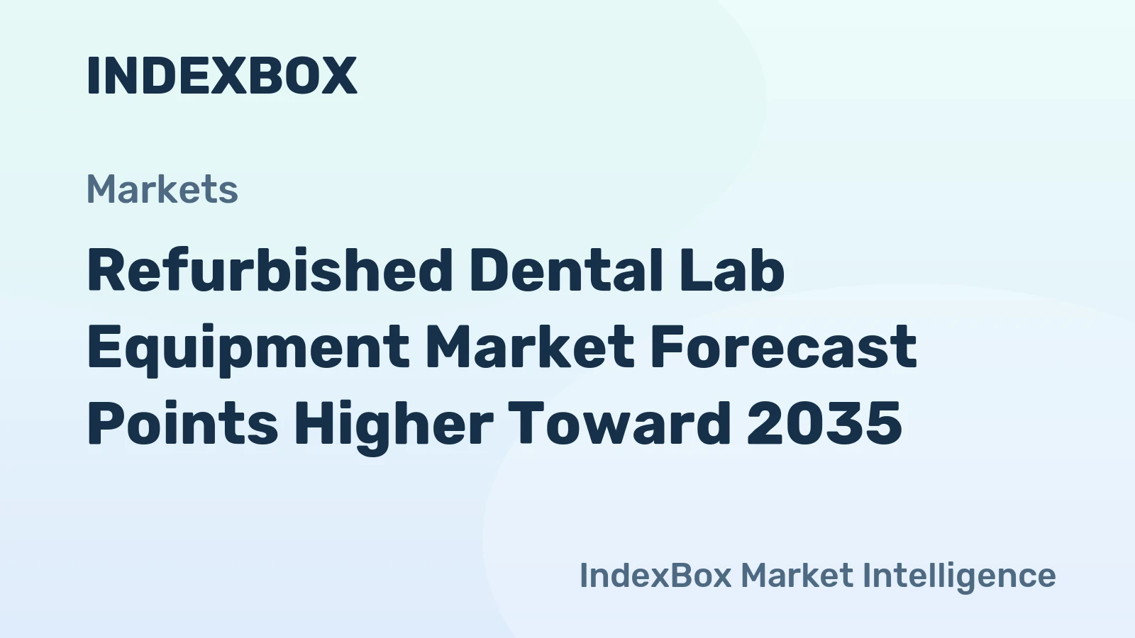 Refurbished Dental Lab Equipment Market Forecast Points Higher Toward 2035, Driven by Digital Workflow Adoption