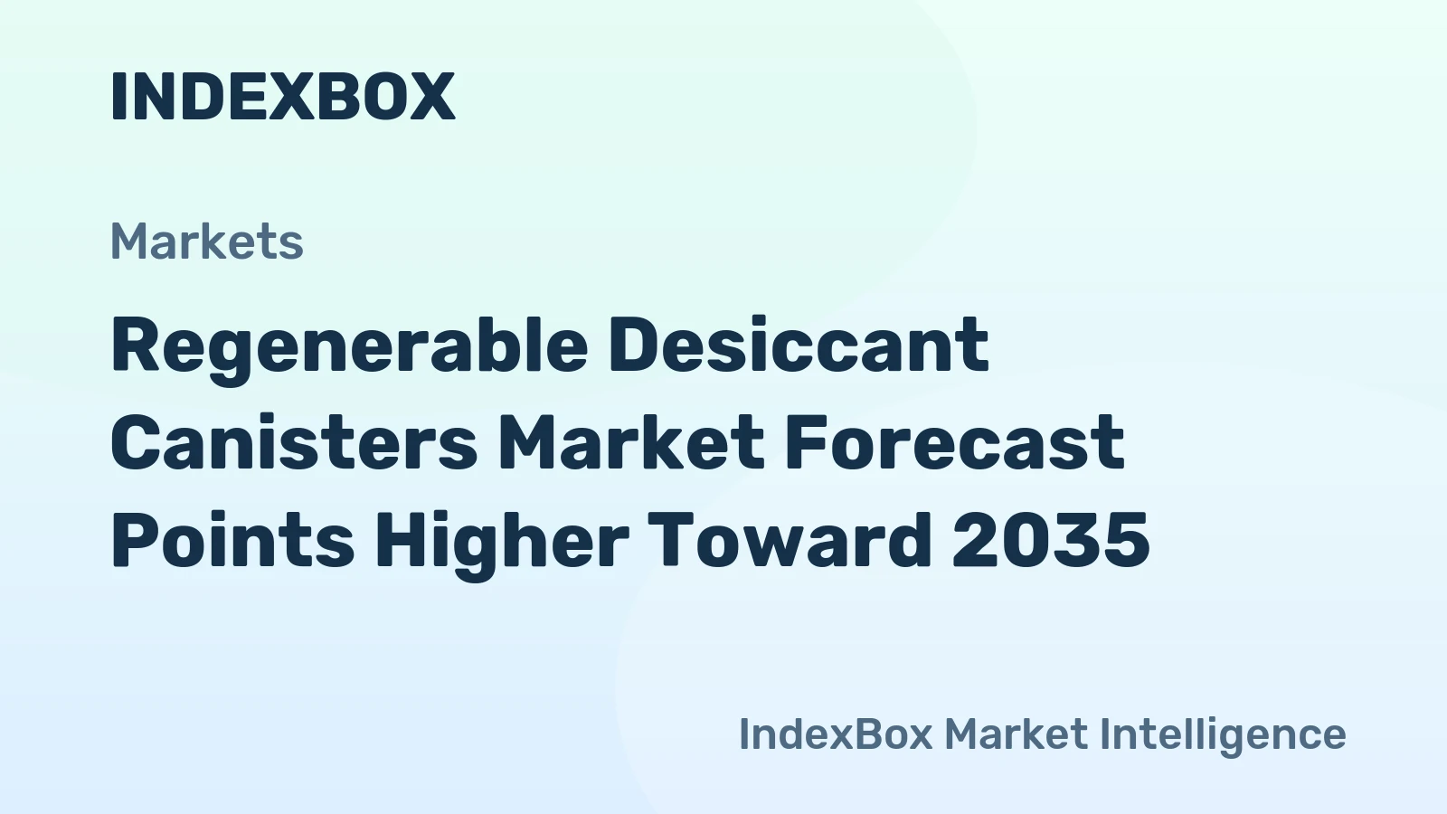 Regenerable Desiccant Canisters Market Forecast Points Higher Toward 2035, Driven by Semiconductor Capacity Expansion