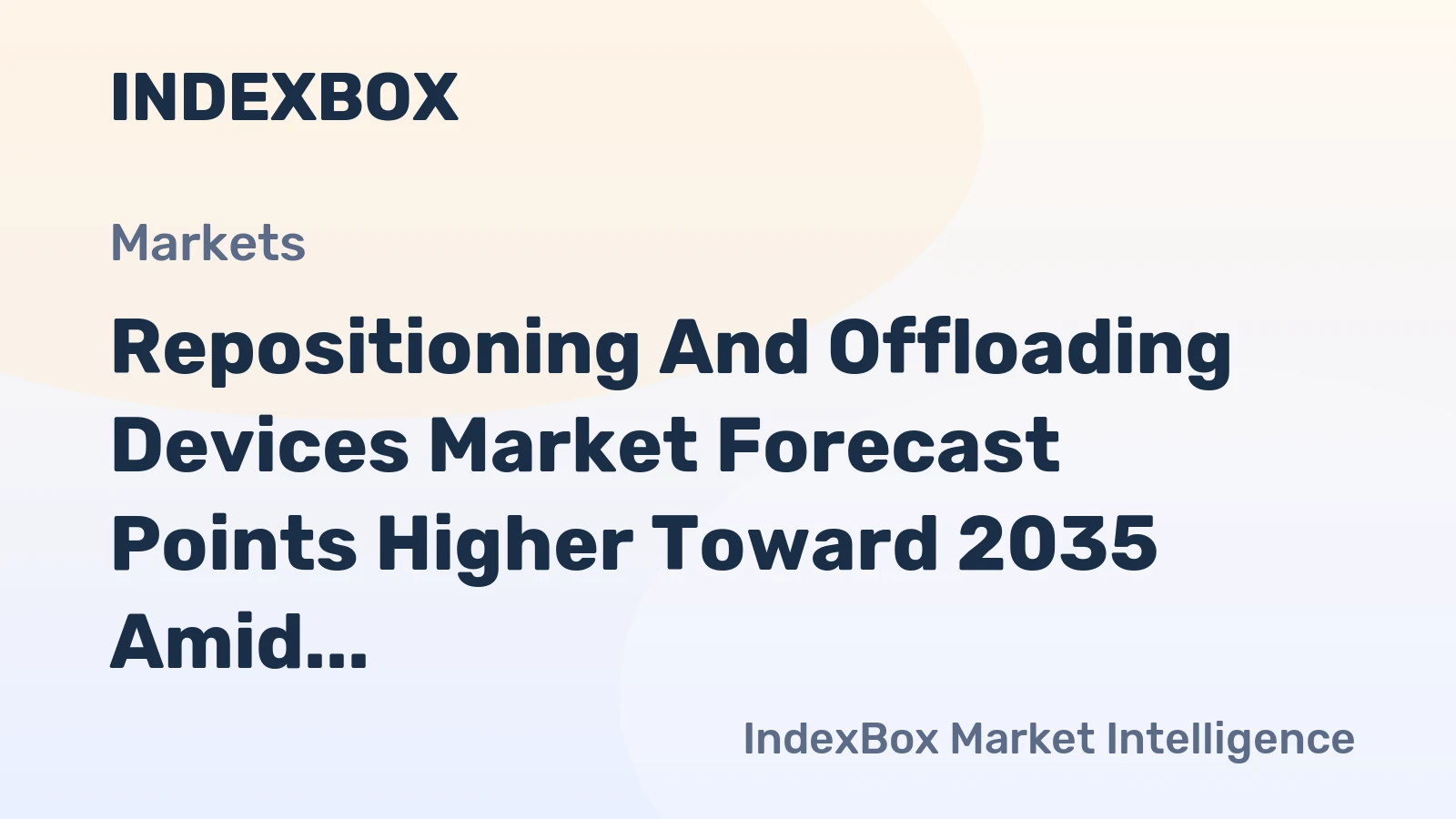 Repositioning and Offloading Devices Market Forecast Points Higher Toward 2035 Amid Aging Population and Pressure Injury Prevention Mandates