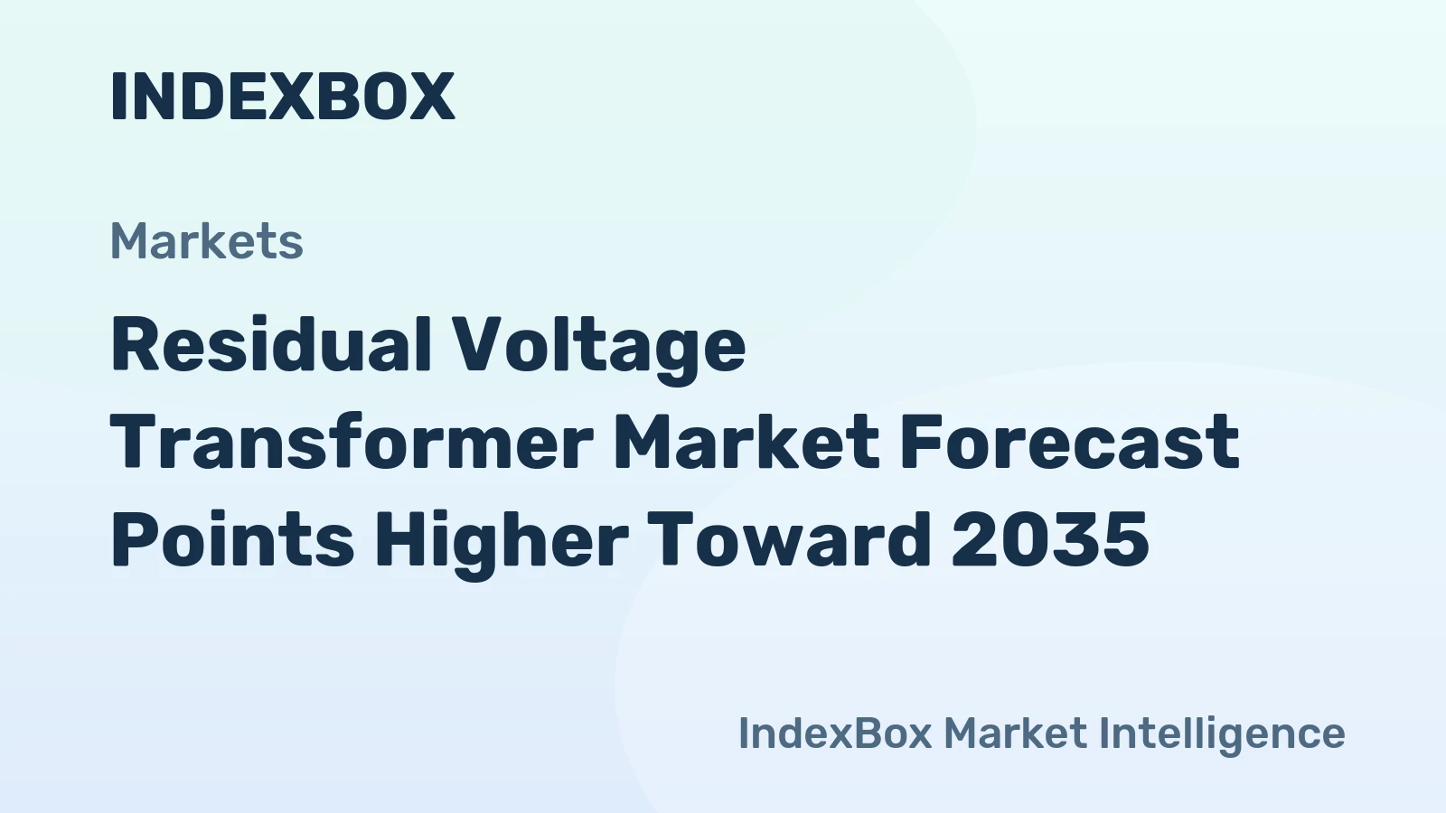 Residual Voltage Transformer Market Forecast Points Higher Toward 2035, Driven by Grid Modernization and Renewable Energy Integration