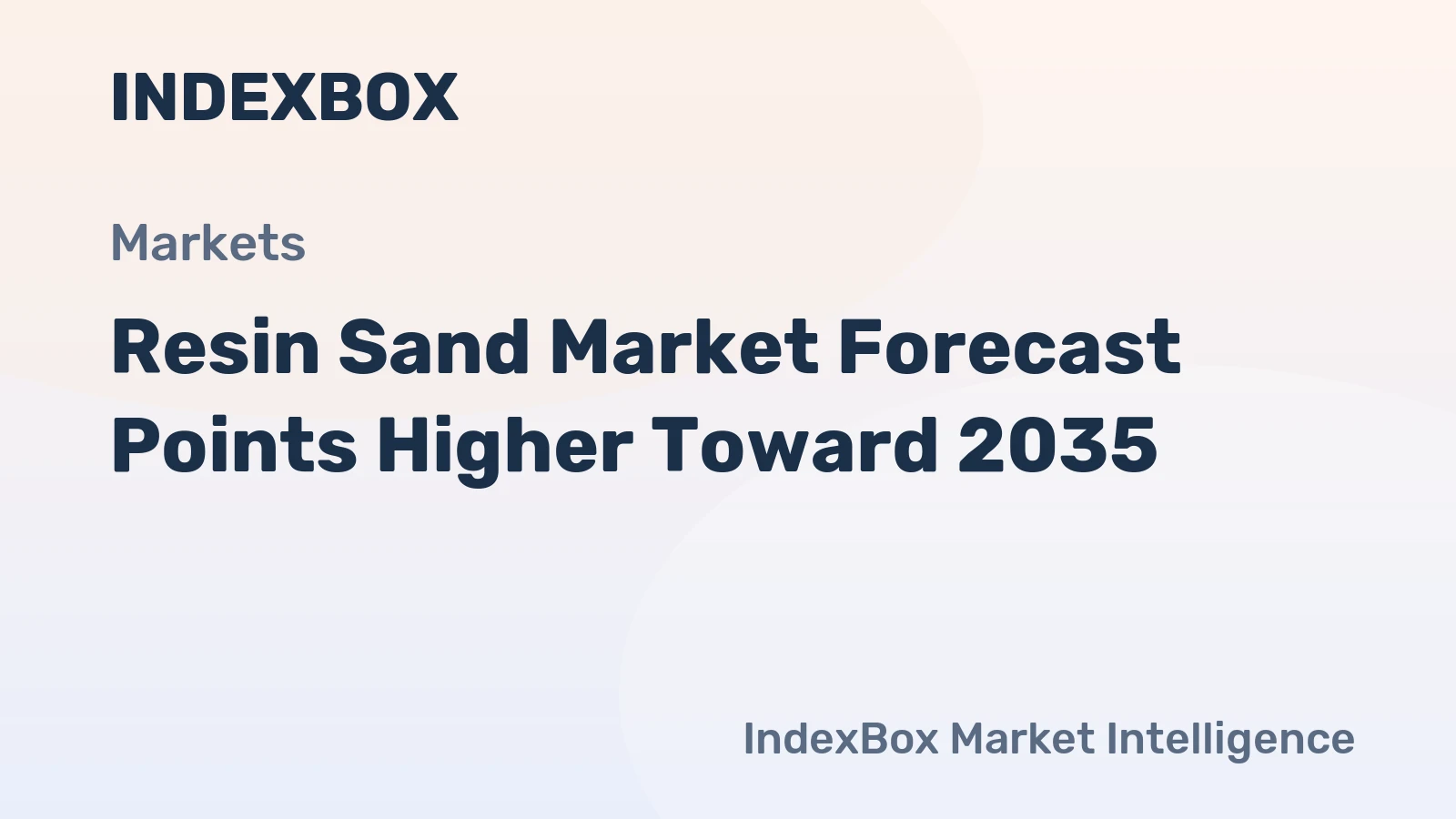 Resin Sand Market Forecast Points Higher Toward 2035, Driven by Foundry Automation and Precision Casting Demand