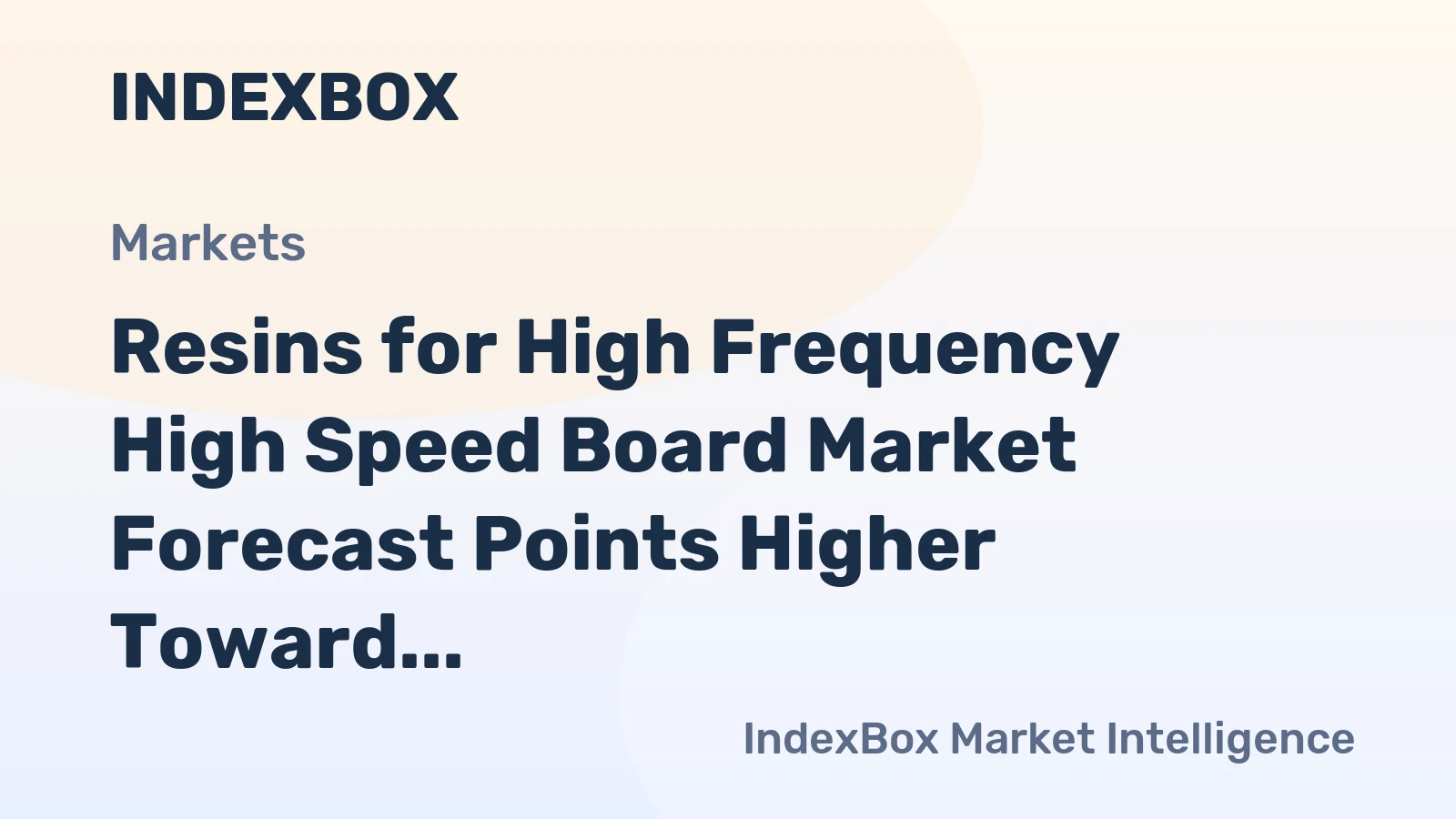 Resins for High Frequency High Speed Board Market Forecast Points Higher Toward 2035, Driven by 5G/6G Network Densification