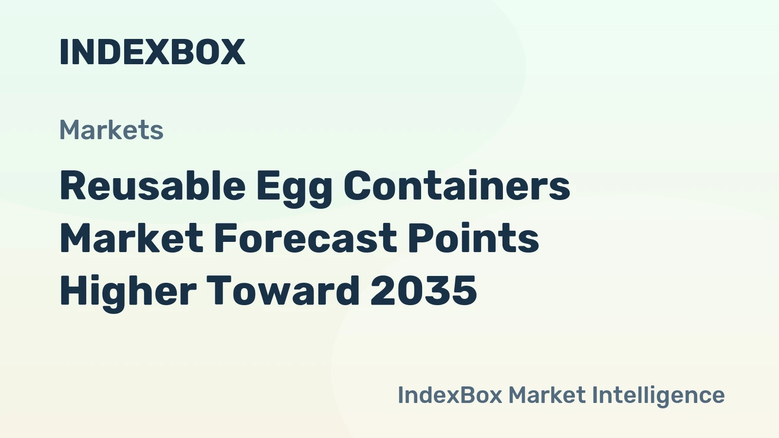Reusable Egg Containers Market Forecast Points Higher Toward 2035, Driven by Sustainability Mandates and Retail Efficiency Demands