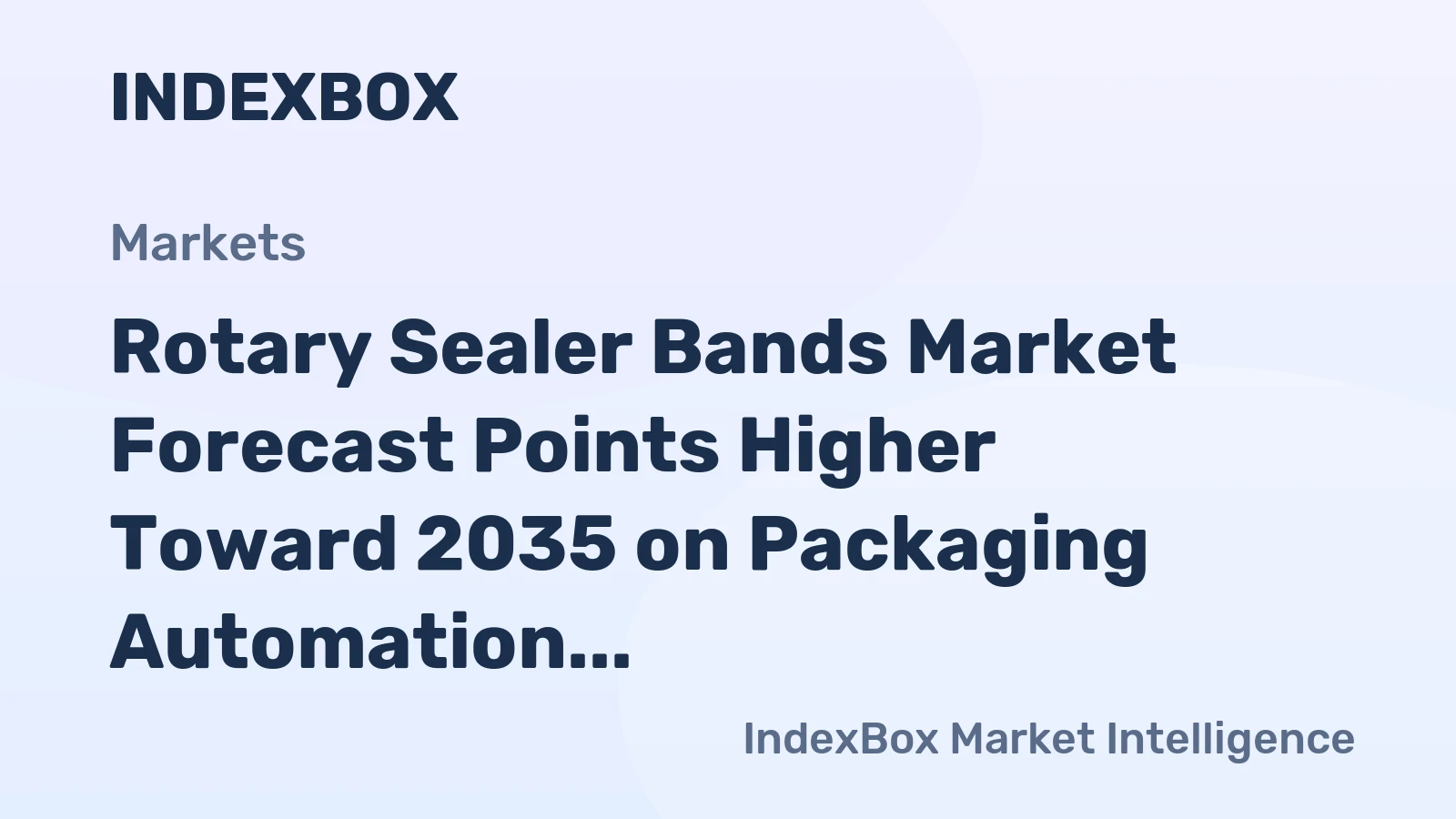 Rotary Sealer Bands Market Forecast Points Higher Toward 2035 on Packaging Automation Demand