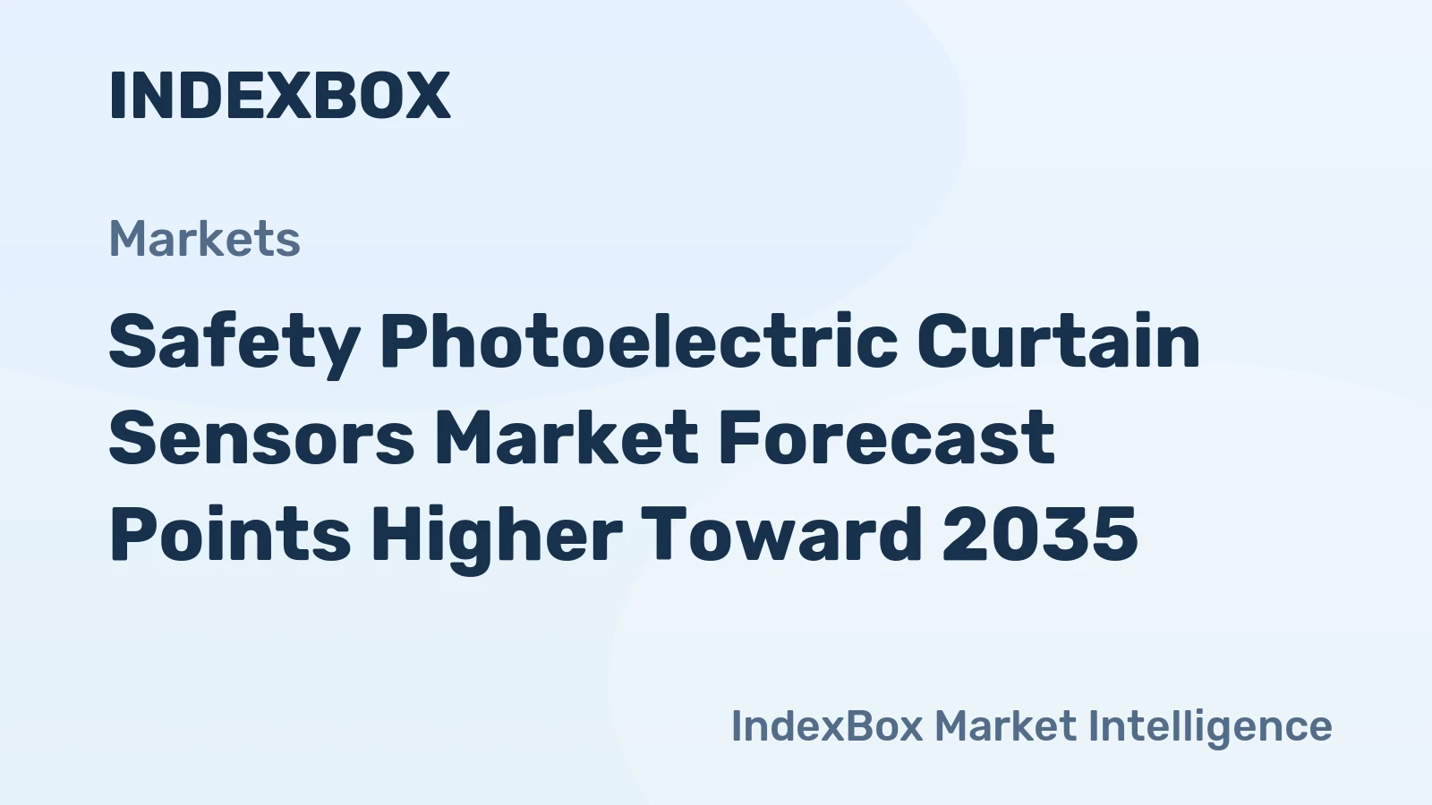Safety Photoelectric Curtain Sensors Market Forecast Points Higher Toward 2035, Driven by Global Machine Safety Mandates