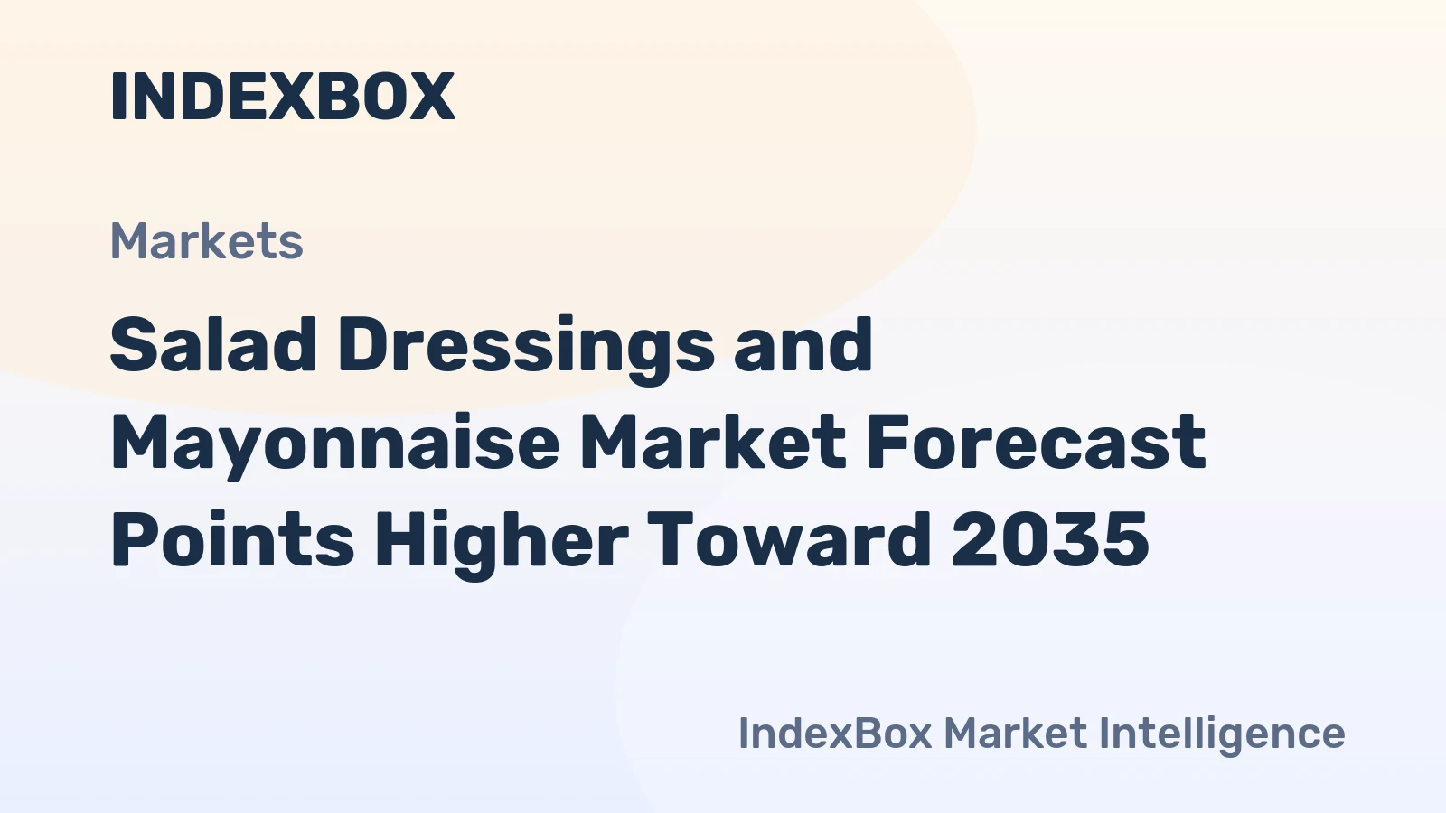 Salad Dressings and Mayonnaise Market Forecast Points Higher Toward 2035, Driven by Premiumization and Clean-Label Demand