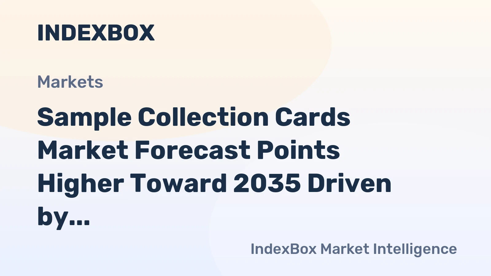 Sample Collection Cards Market Forecast Points Higher Toward 2035 Driven by Decentralized Testing Expansion