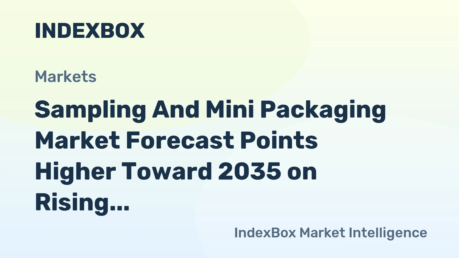 Sampling and Mini Packaging Market Forecast Points Higher Toward 2035 on Rising Clinical Trial Complexity
