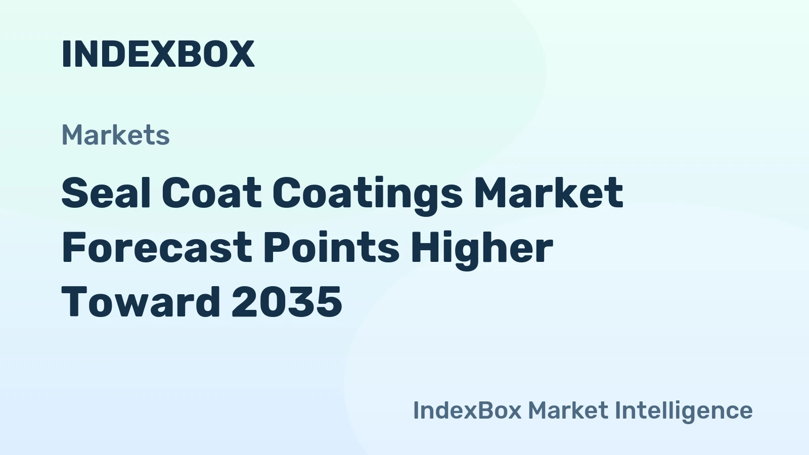 Seal Coat Coatings Market Forecast Points Higher Toward 2035, Driven by Infrastructure Renewal and Polymer Innovation