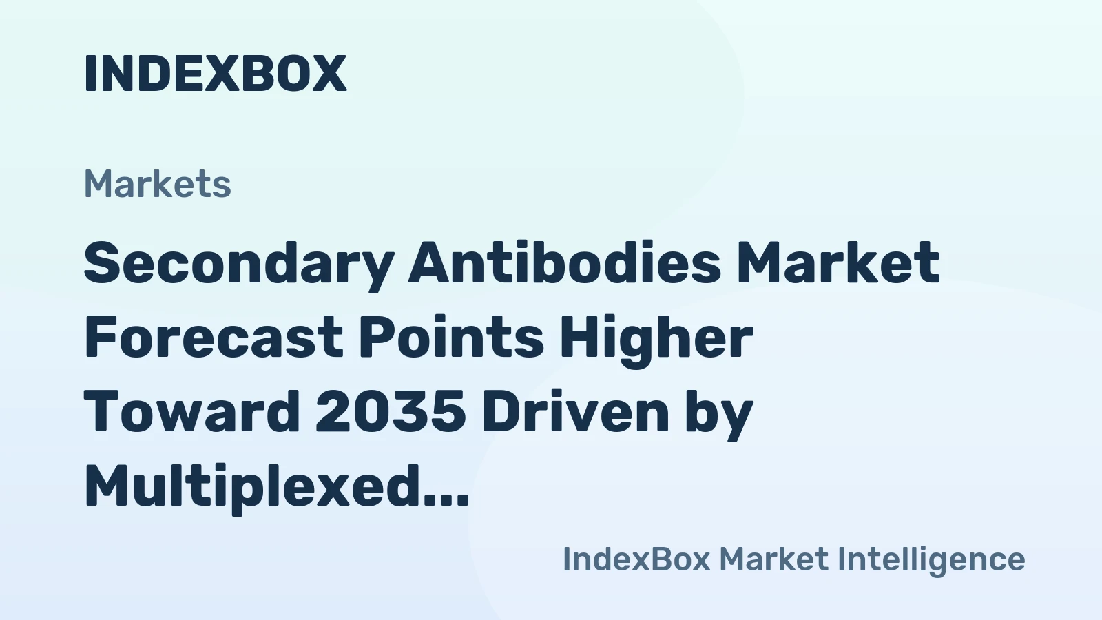 Secondary Antibodies Market Forecast Points Higher Toward 2035 Driven by Multiplexed Assay Expansion