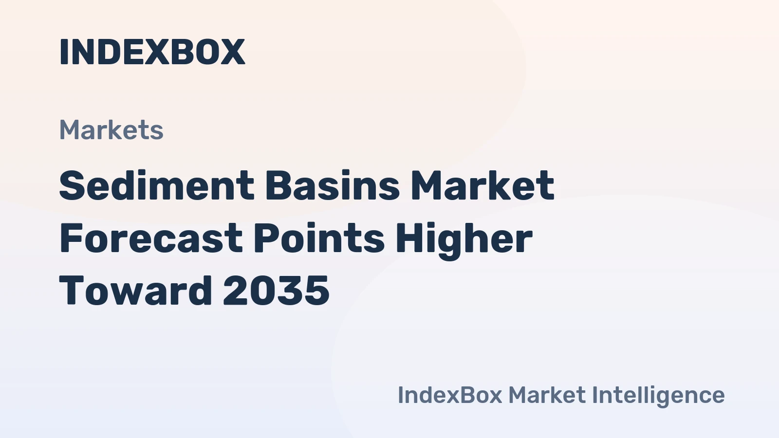Sediment Basins Market Forecast Points Higher Toward 2035, Driven by Global Infrastructure Expansion and Stricter Water Quality Mandates
