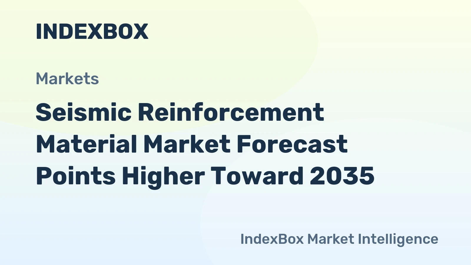 Seismic Reinforcement Material Market Forecast Points Higher Toward 2035, Driven by Global Infrastructure Resilience Push