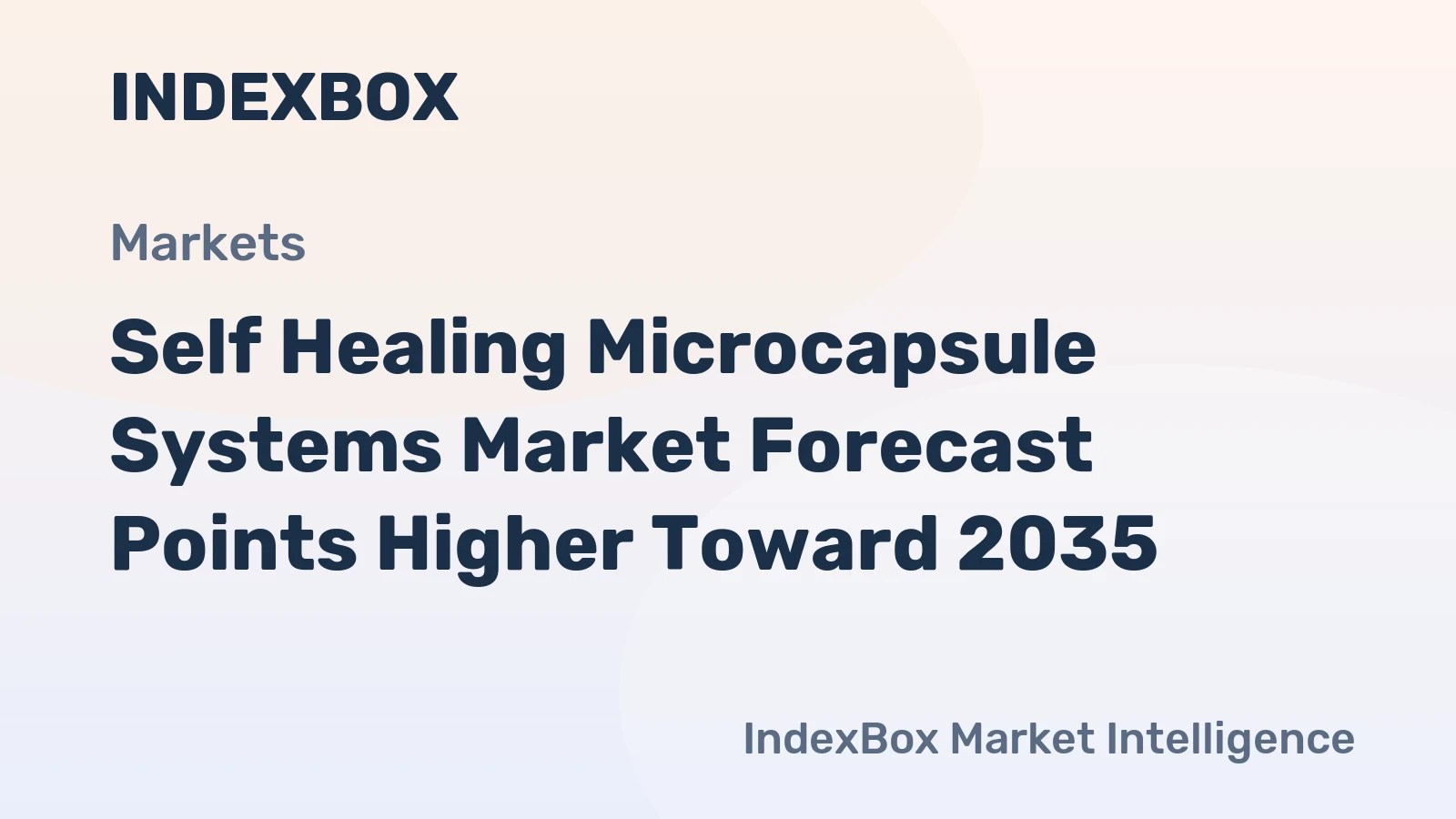 Self Healing Microcapsule Systems Market Forecast Points Higher Toward 2035, Driven by Demand for Durable Materials