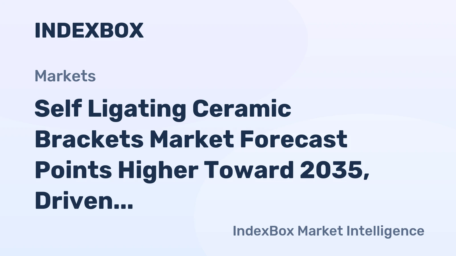 Self Ligating Ceramic Brackets Market Forecast Points Higher Toward 2035, Driven by Aesthetic Demand