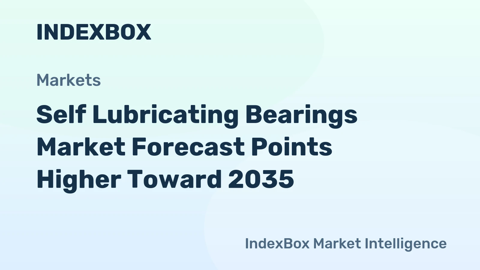 Self Lubricating Bearings Market Forecast Points Higher Toward 2035, Driven by Industrial Automation and Maintenance Reduction Demands