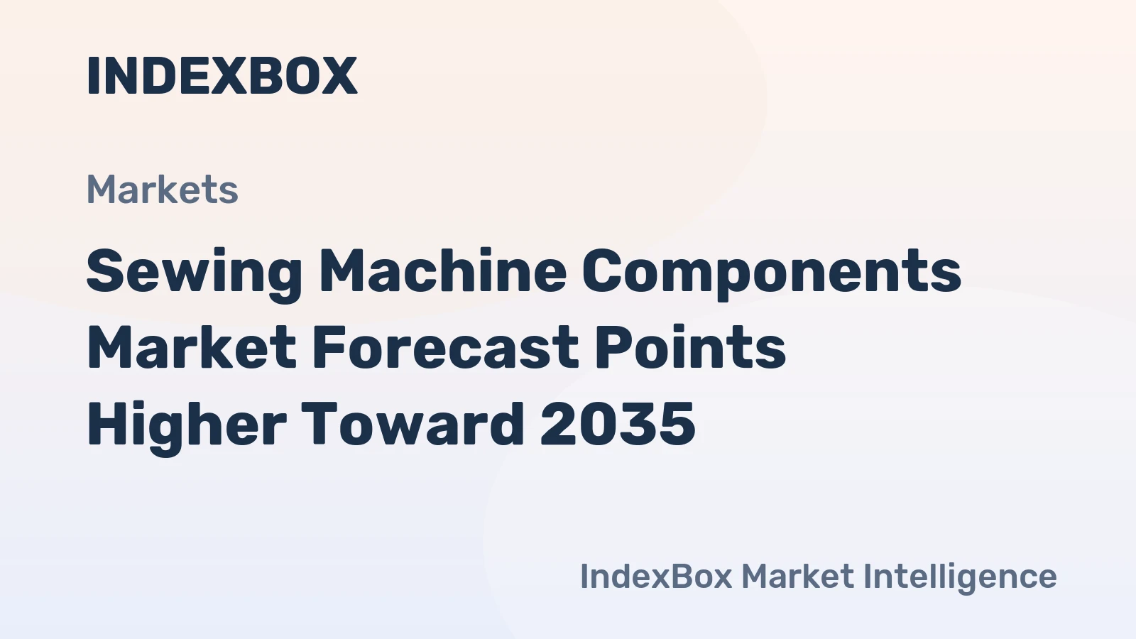 Sewing Machine Components Market Forecast Points Higher Toward 2035, Driven by Industrial Automation and Premium Hobbyist Demand