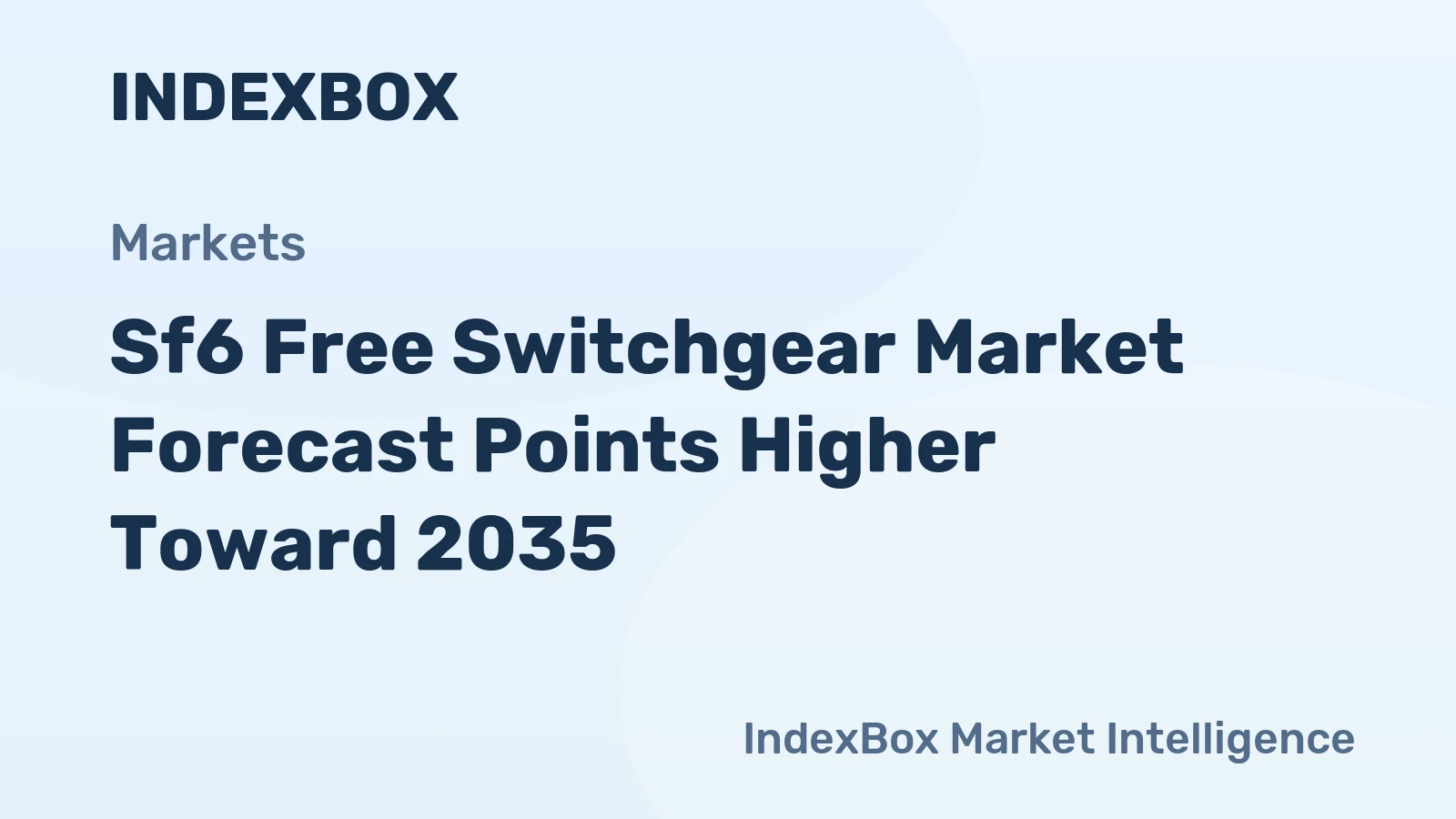 Sf6 Free Switchgear Market Forecast Points Higher Toward 2035, Driven by Regulatory Phase-Outs and Utility Decarbonization Mandates