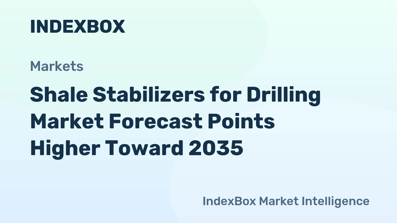 Shale Stabilizers for Drilling Market Forecast Points Higher Toward 2035, Driven by Regulatory Shift to Water-Based Muds