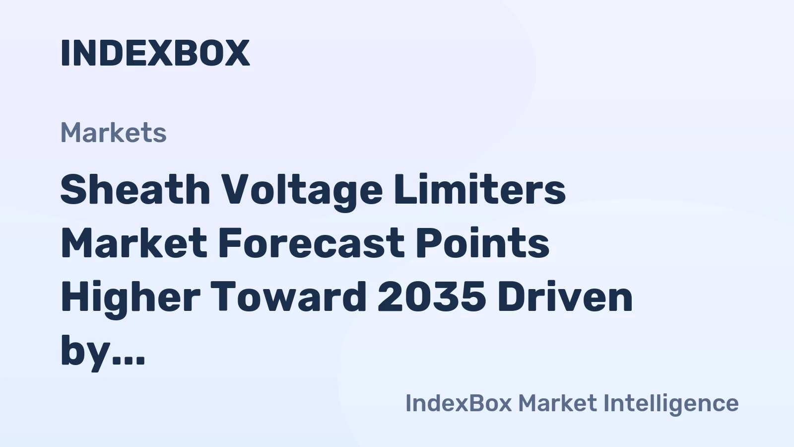 Sheath Voltage Limiters Market Forecast Points Higher Toward 2035 Driven by Grid Modernization and Renewable Integration