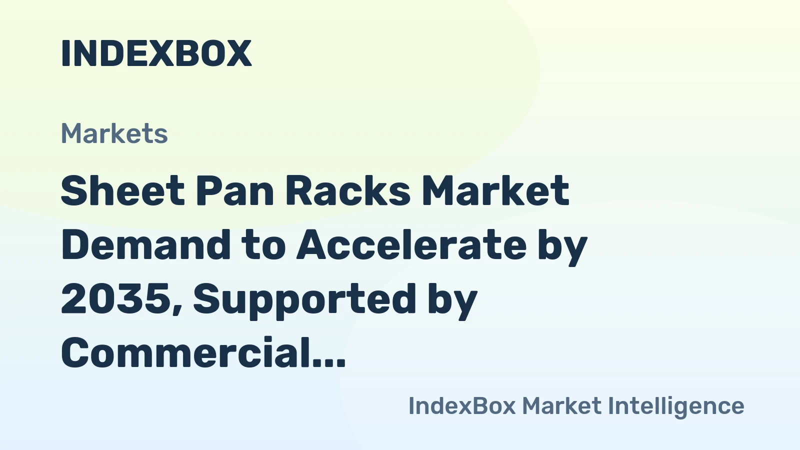 Sheet Pan Racks Market Demand to Accelerate by 2035, Supported by Commercial Kitchen Modernization