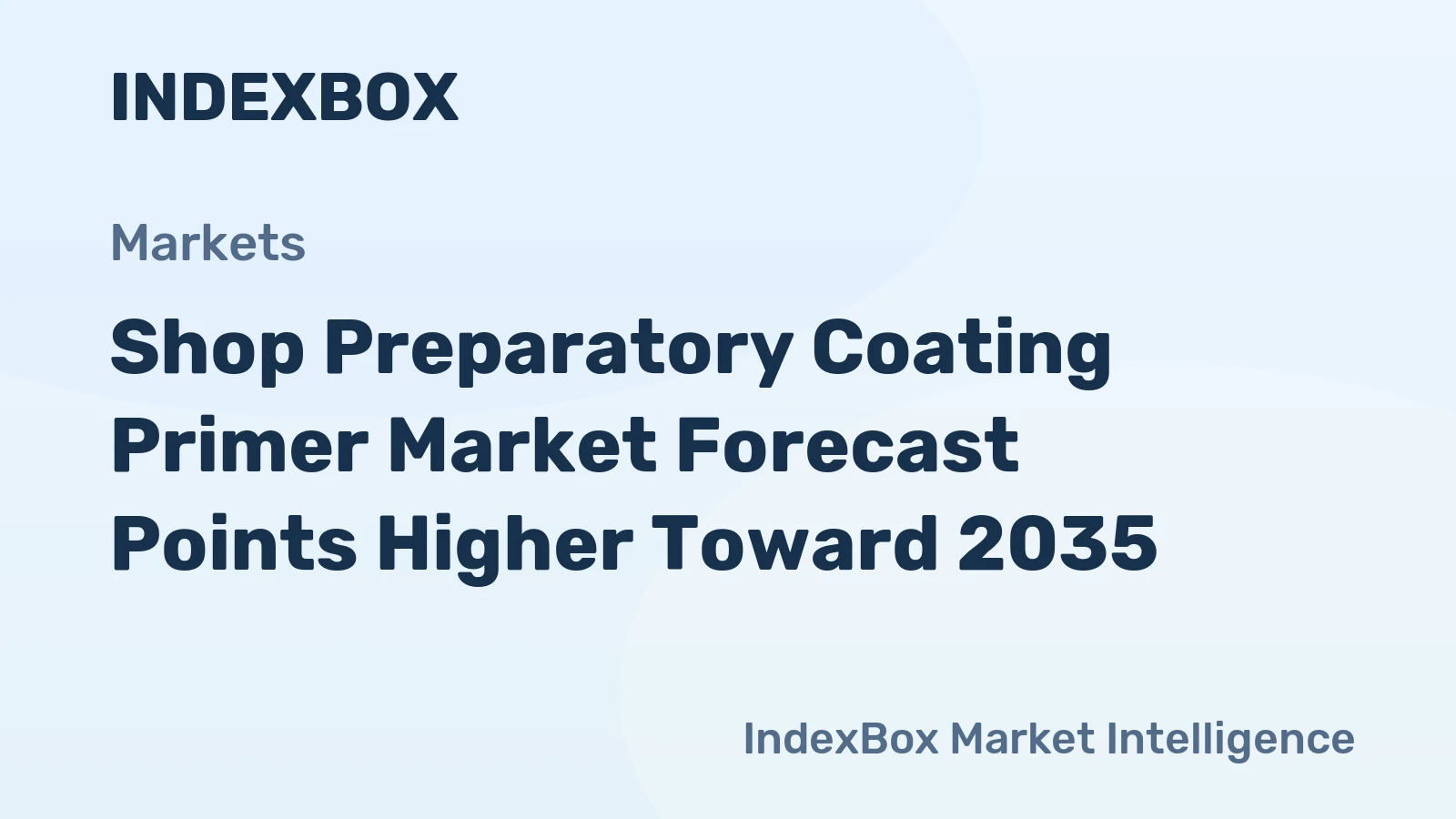 Shop Preparatory Coating Primer Market Forecast Points Higher Toward 2035, Driven by Industrial Maintenance and Food-Safety Compliance