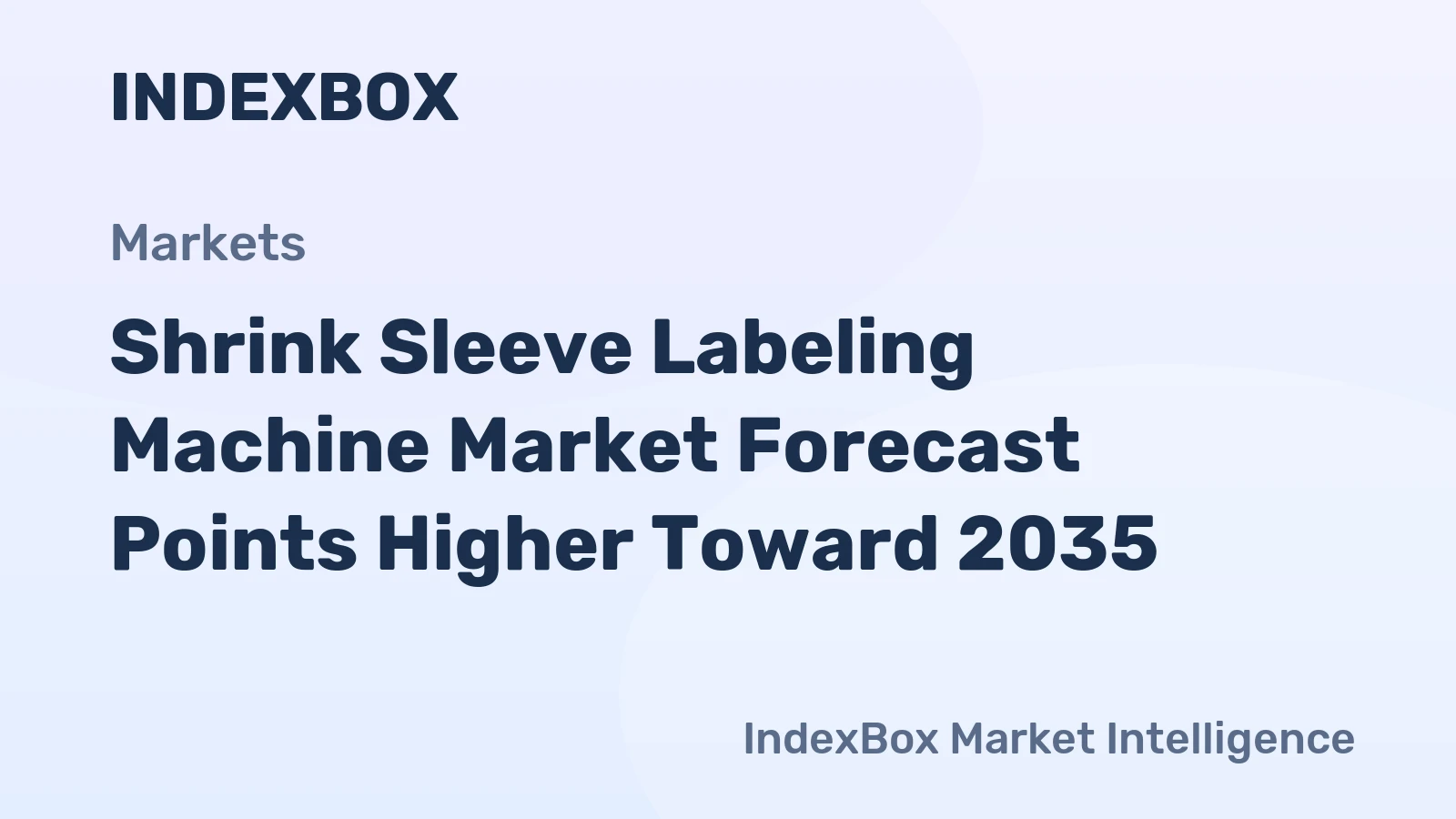 Shrink Sleeve Labeling Machine Market Forecast Points Higher Toward 2035, Driven by Brand Differentiation Needs