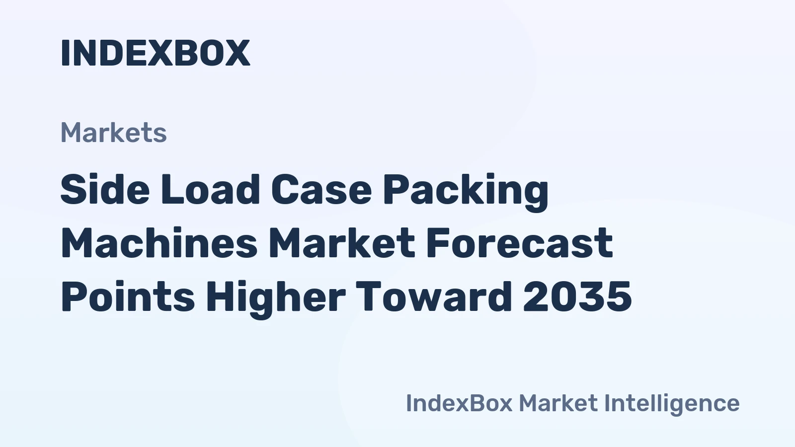 Side Load Case Packing Machines Market Forecast Points Higher Toward 2035, Driven by E-Commerce and Flexible Production