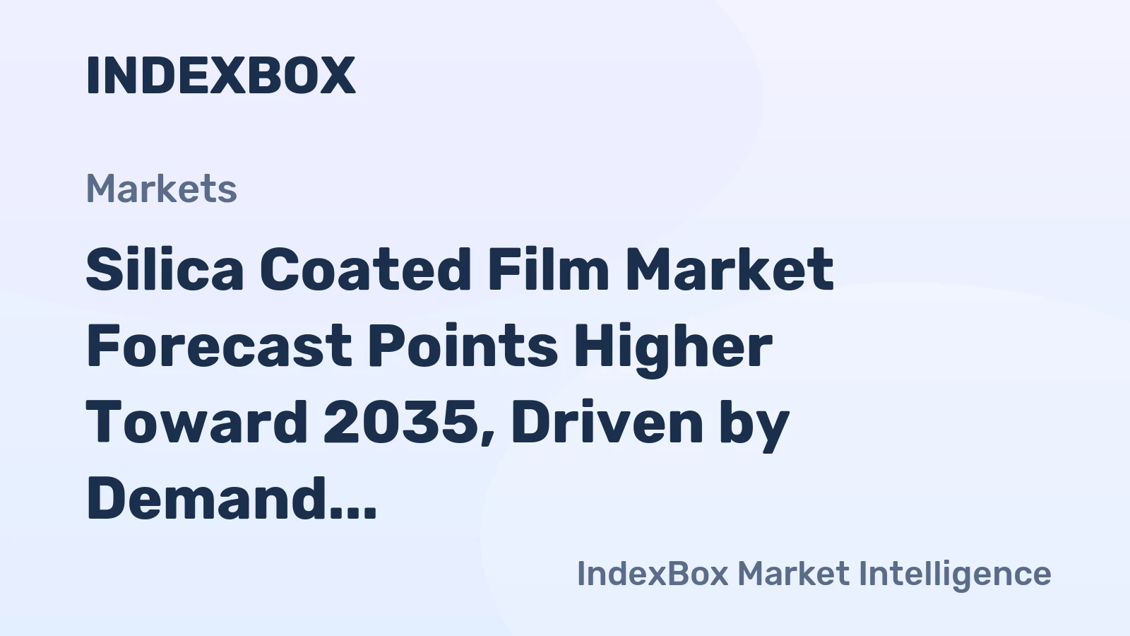 Silica Coated Film Market Forecast Points Higher Toward 2035, Driven by Demand for Advanced Barrier Packaging