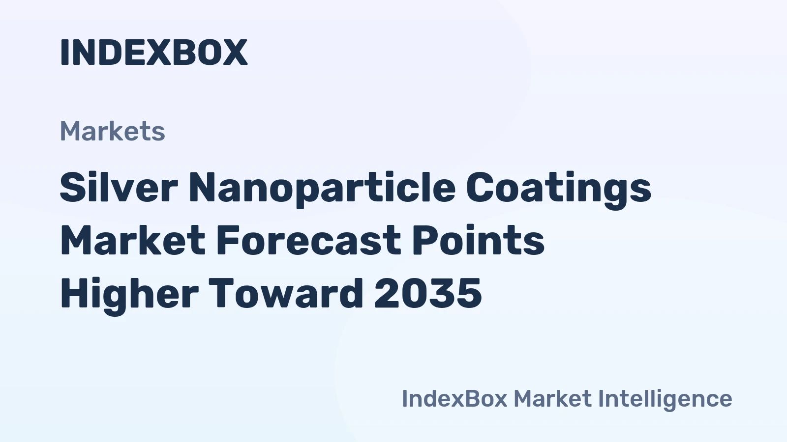 Silver Nanoparticle Coatings Market Forecast Points Higher Toward 2035, Driven by Antimicrobial Demand in Healthcare