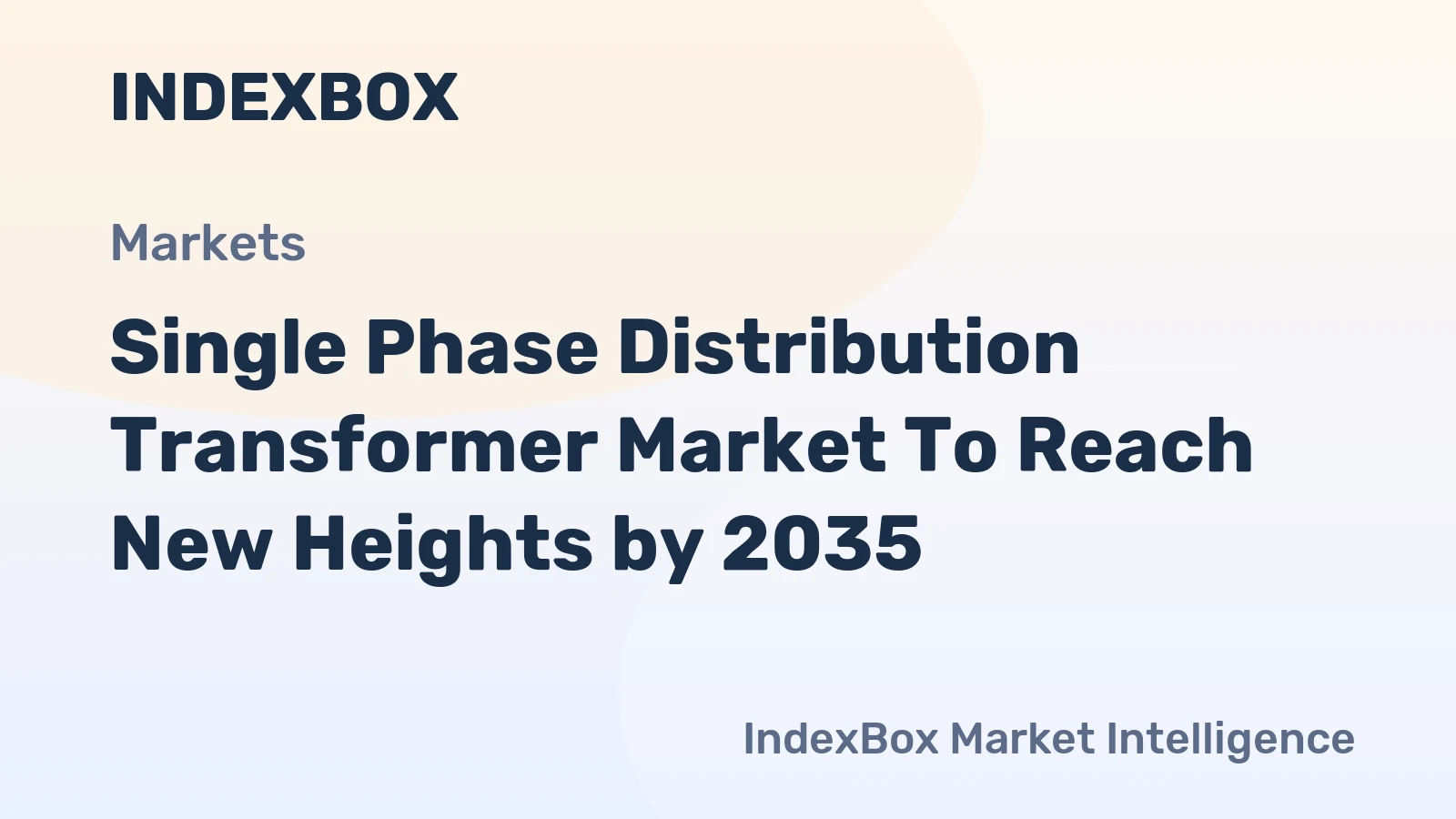 Single Phase Distribution Transformer Market to Reach New Heights by 2035, Driven by Grid Modernization and Renewable Energy Integration