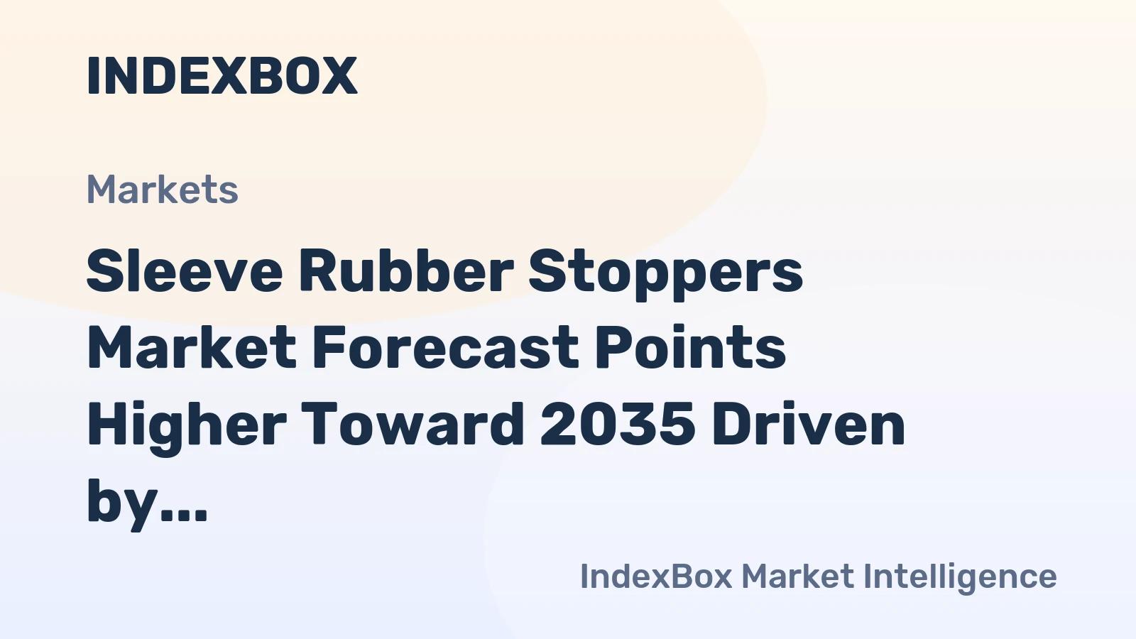Sleeve Rubber Stoppers Market Forecast Points Higher Toward 2035 Driven by Biopharmaceutical Expansion